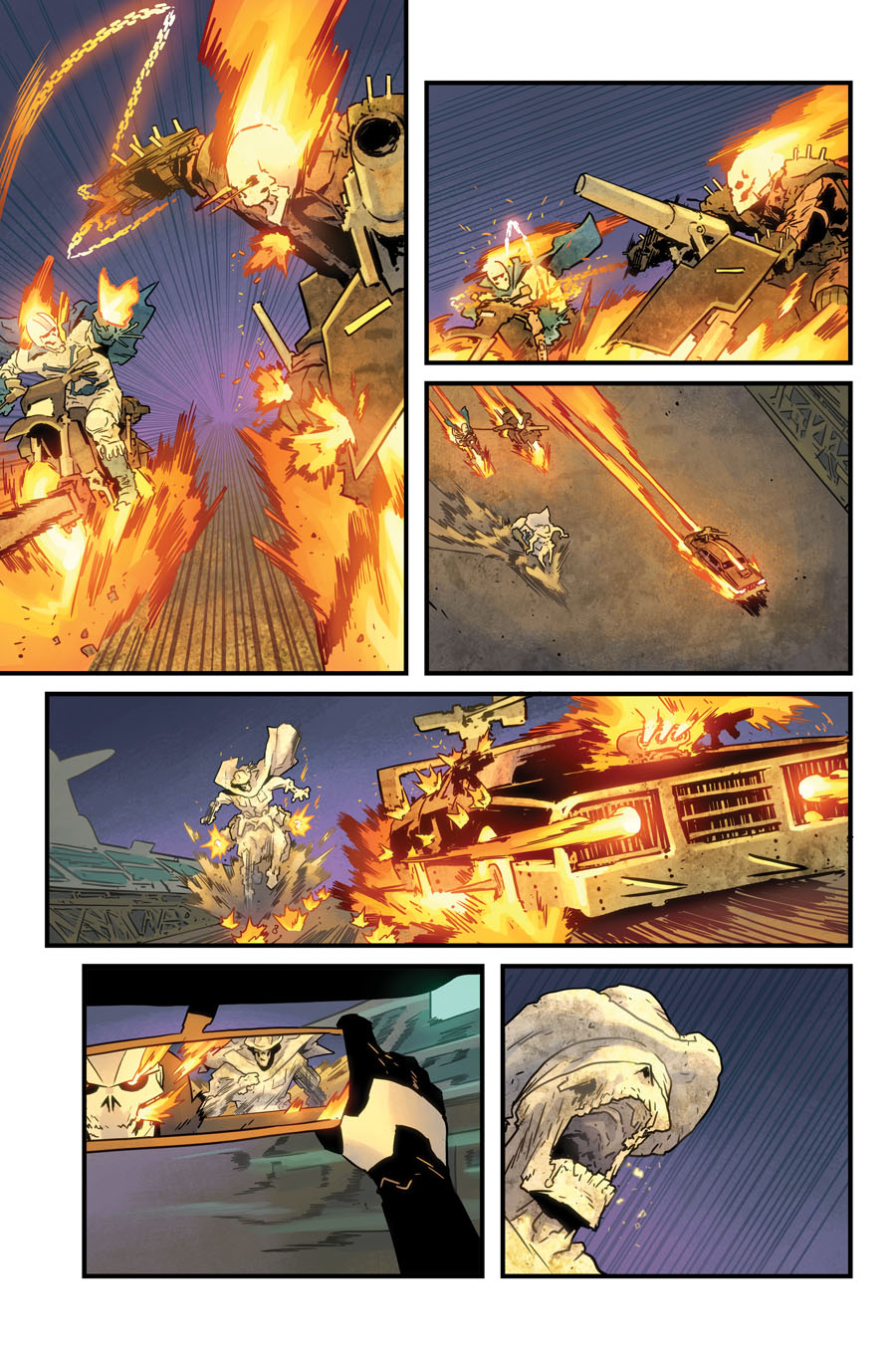 Ghost Racers Enter Marvel's Secret Wars - LaughingPlace.com