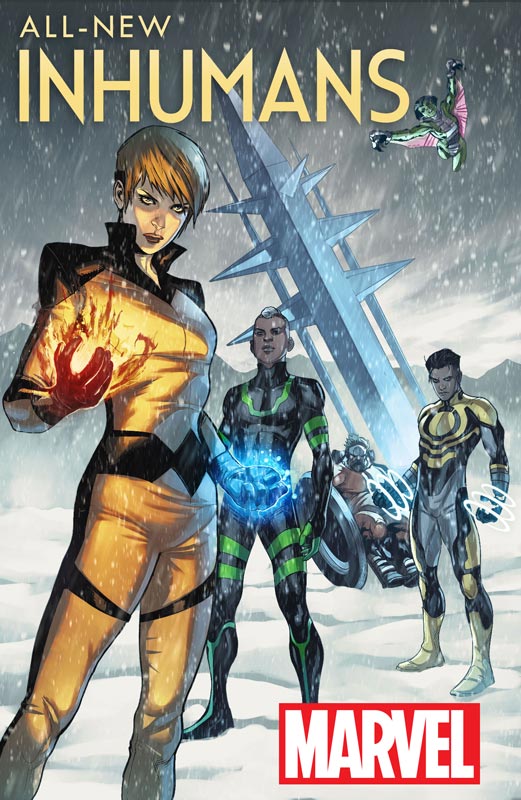 Marvel Announces All-New Inhumans #1 - LaughingPlace.com