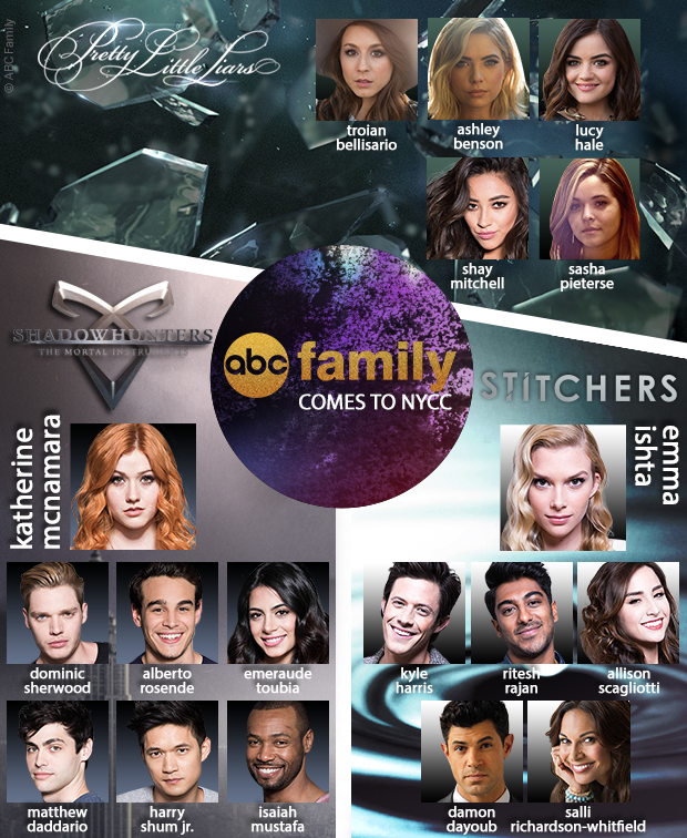 ABC Family Comes to New York Comic Con