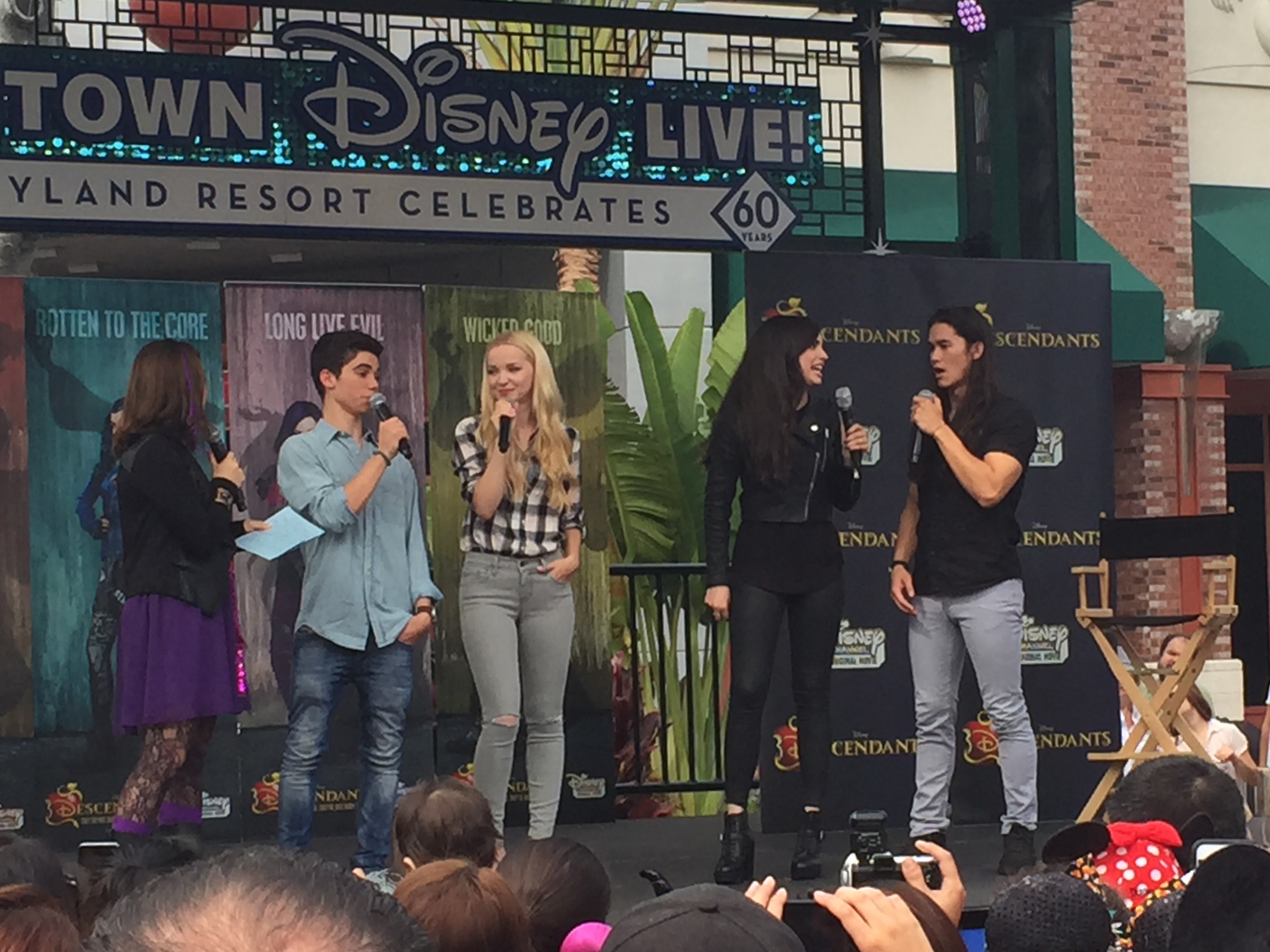 Disney Descendants Celebrate at Disneyland