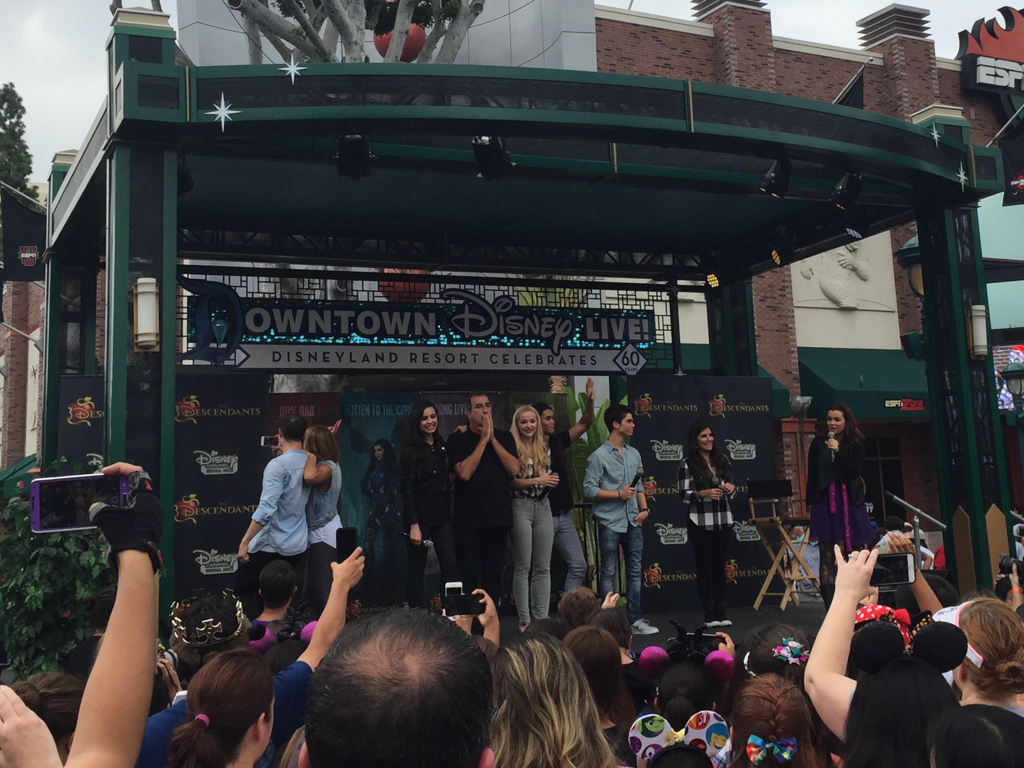 Disney Descendants Celebrate at Disneyland