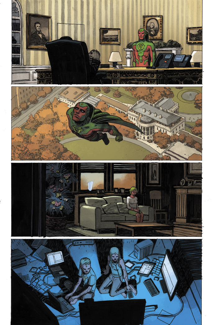 Marvel Shares a Sneak Peek at New The Vision Series