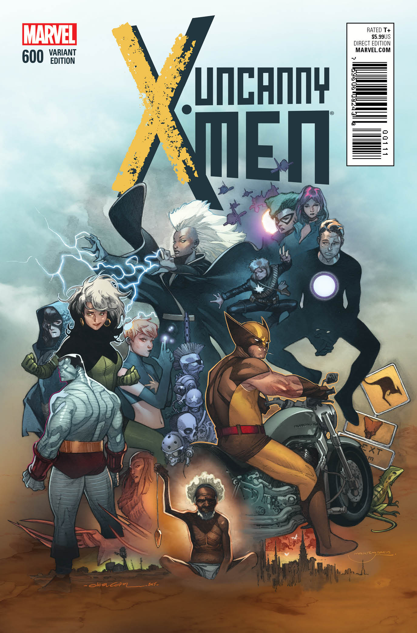 Look at Covers For Uncanny X-Men's 600th Issue