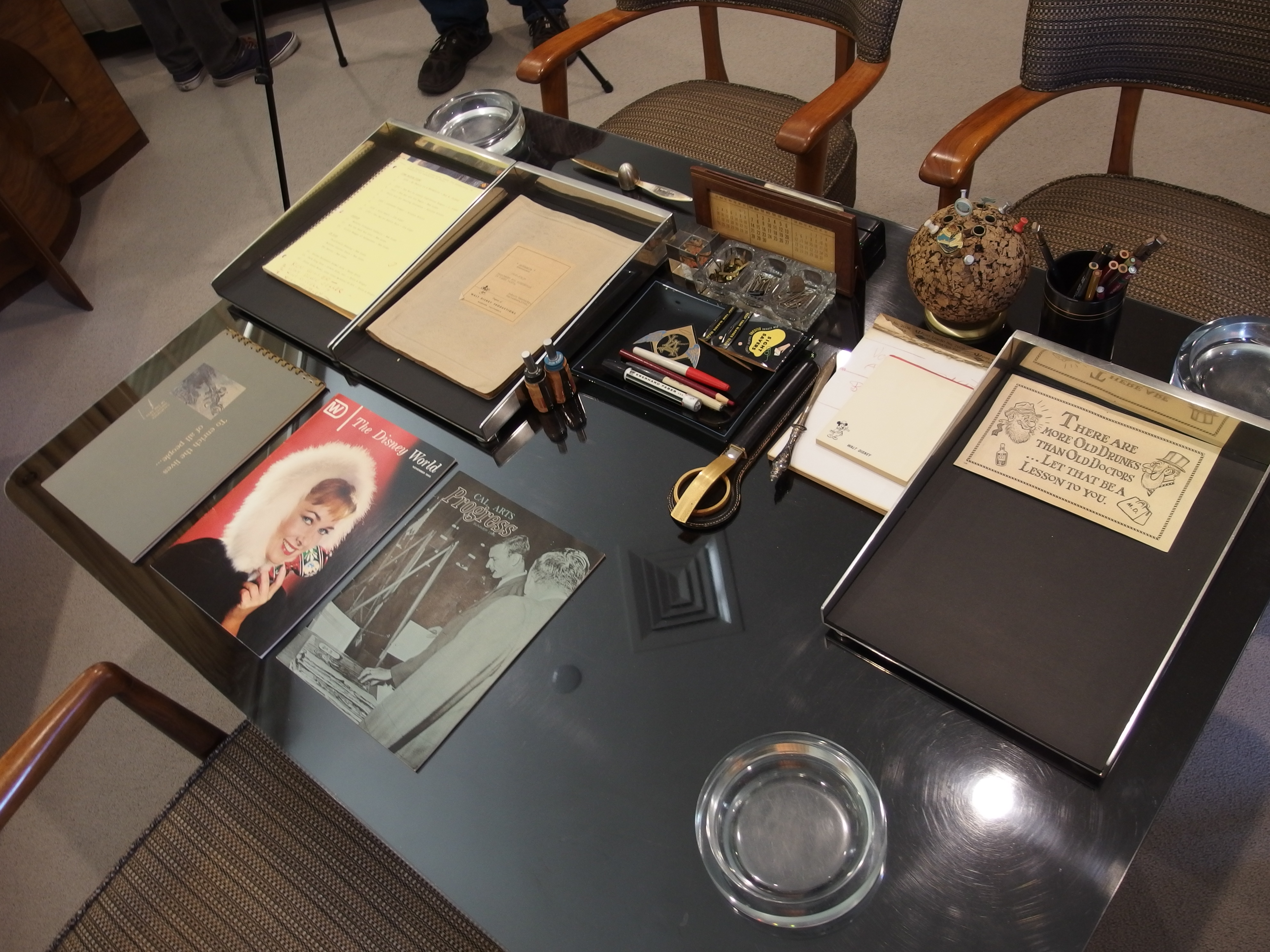 Re-dedication of Walt Disney's Office Now on Permanent Display In Its ...