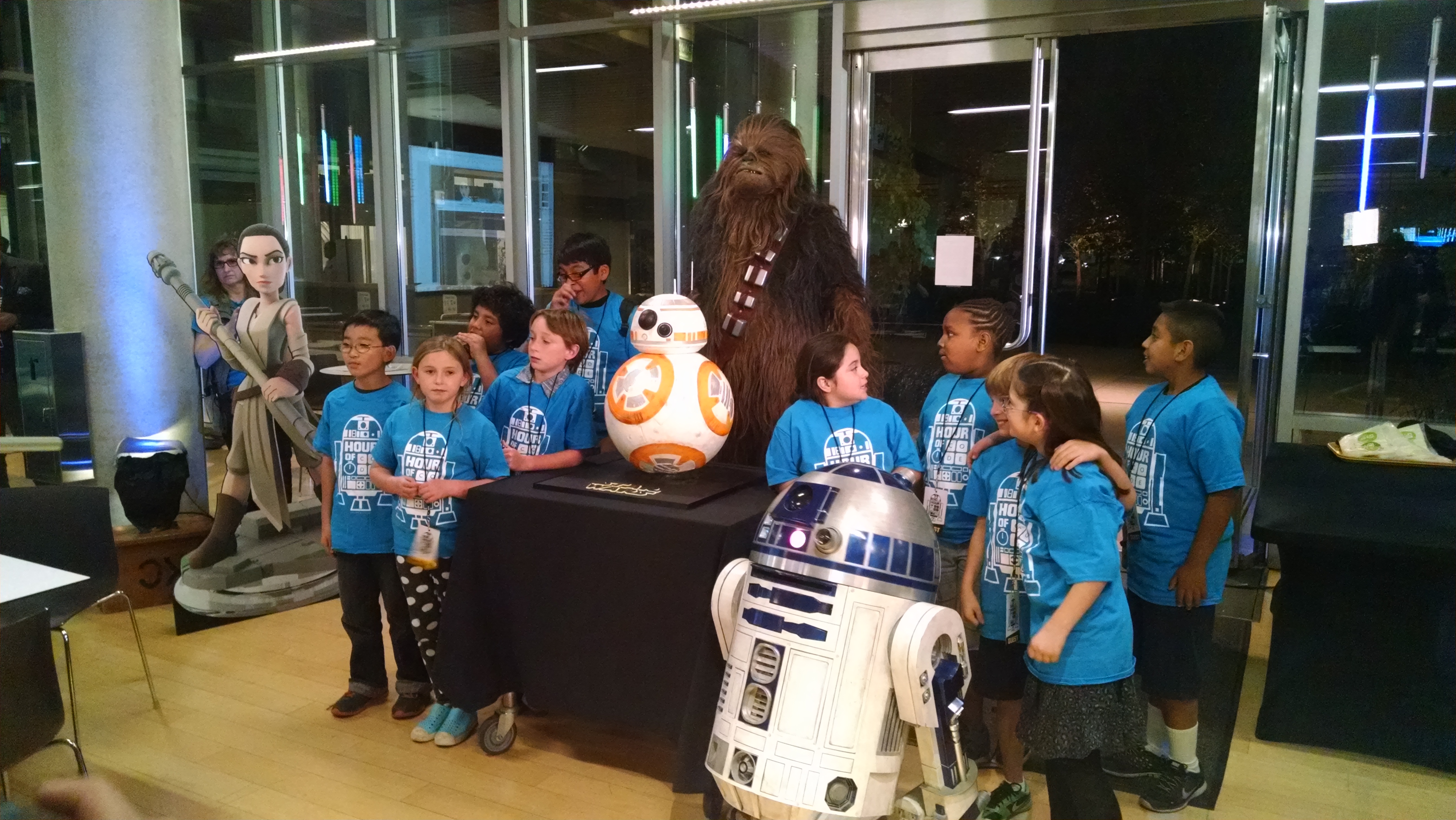 The Force is Strong with the Hour of Code