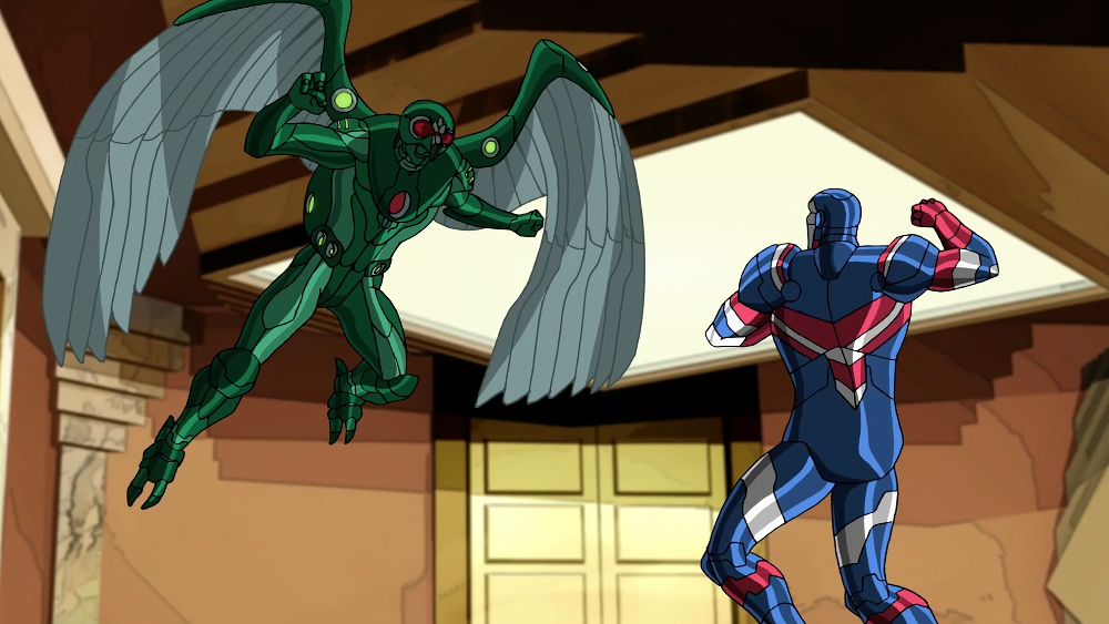 Iron Patriot Ultimate Spider Man