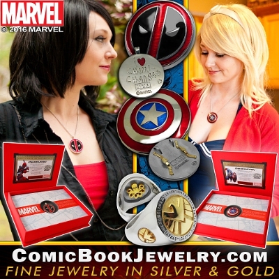 Licensed Marvel Necklaces and Rings Now Available from What's Your ...