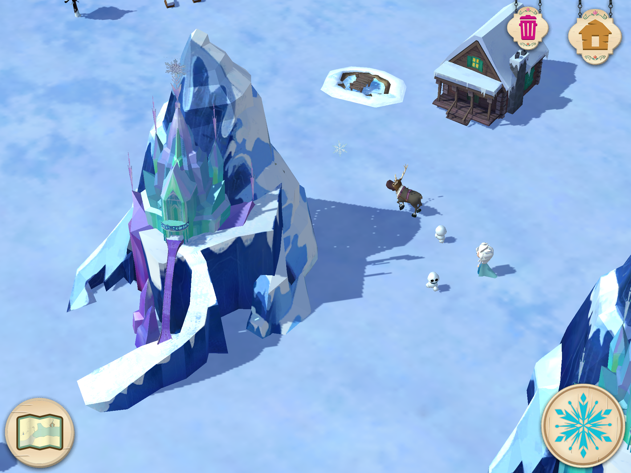 App Review — Disney Build It: Frozen Brings You Into the "Snowbox ...