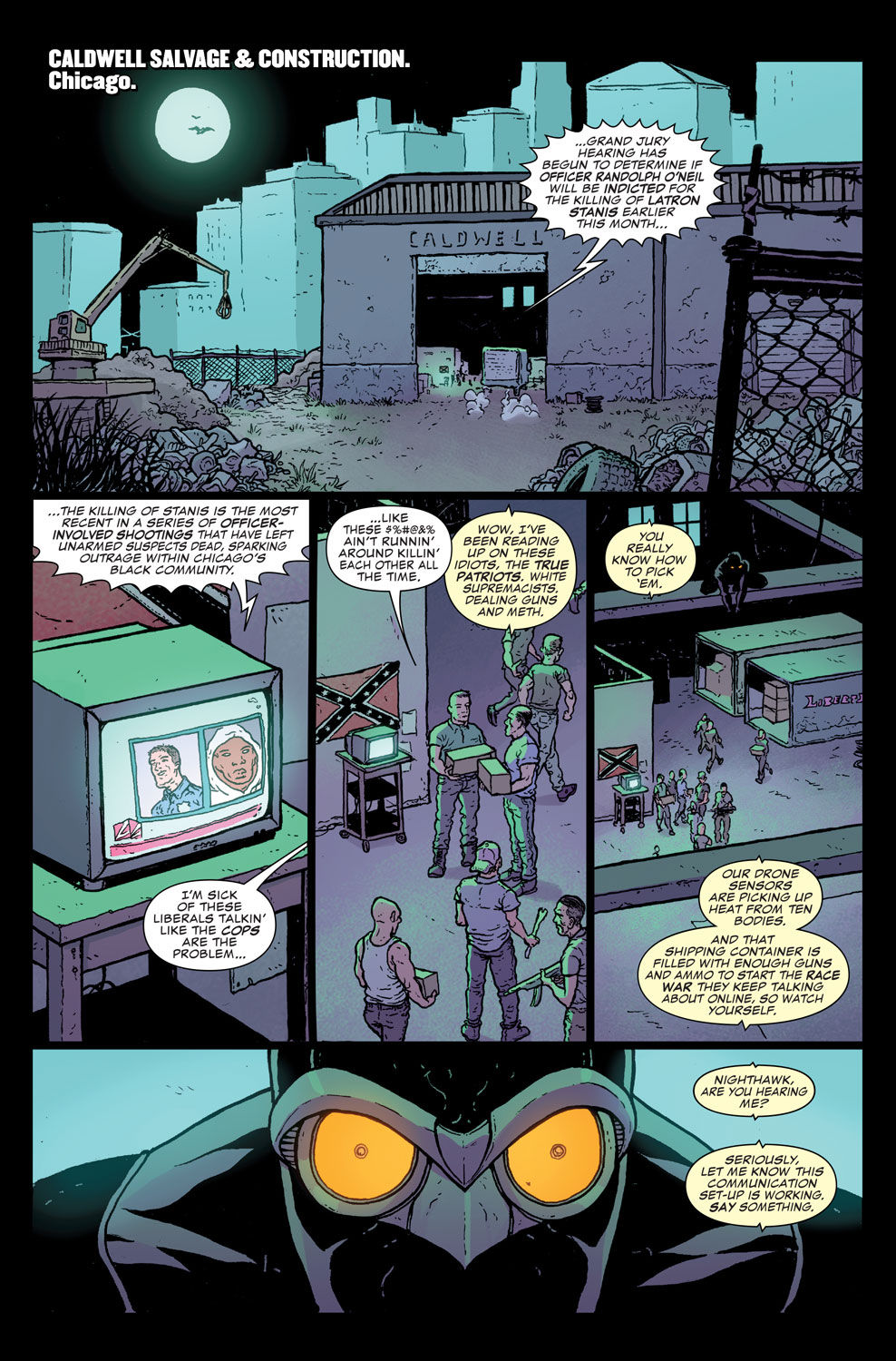 First Look at Nighthawk #1 - LaughingPlace.com