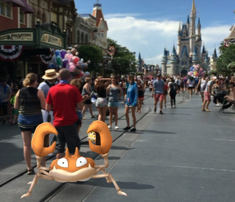 Pokemon Go in the Disney Parks — Playing in Walt Disney World