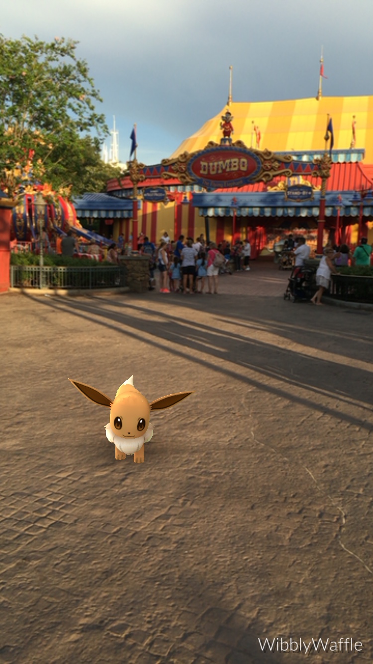Pokemon Go in the Disney Parks — Playing in Walt Disney World