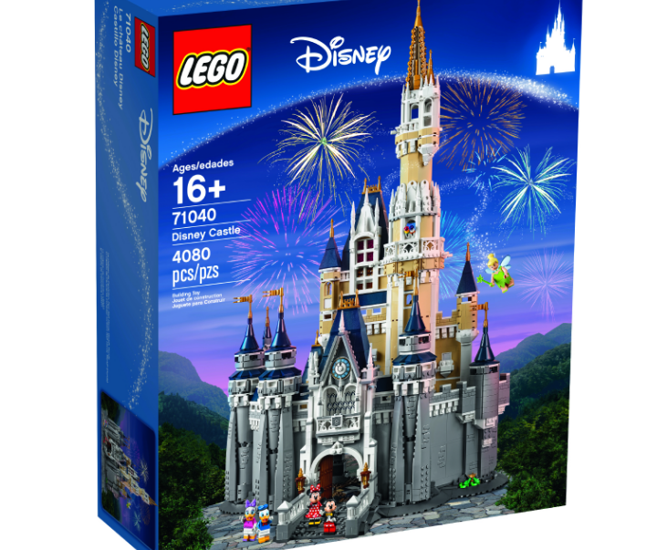LEGO Set Featuring Cinderella Castle to Be Released September 1 ...