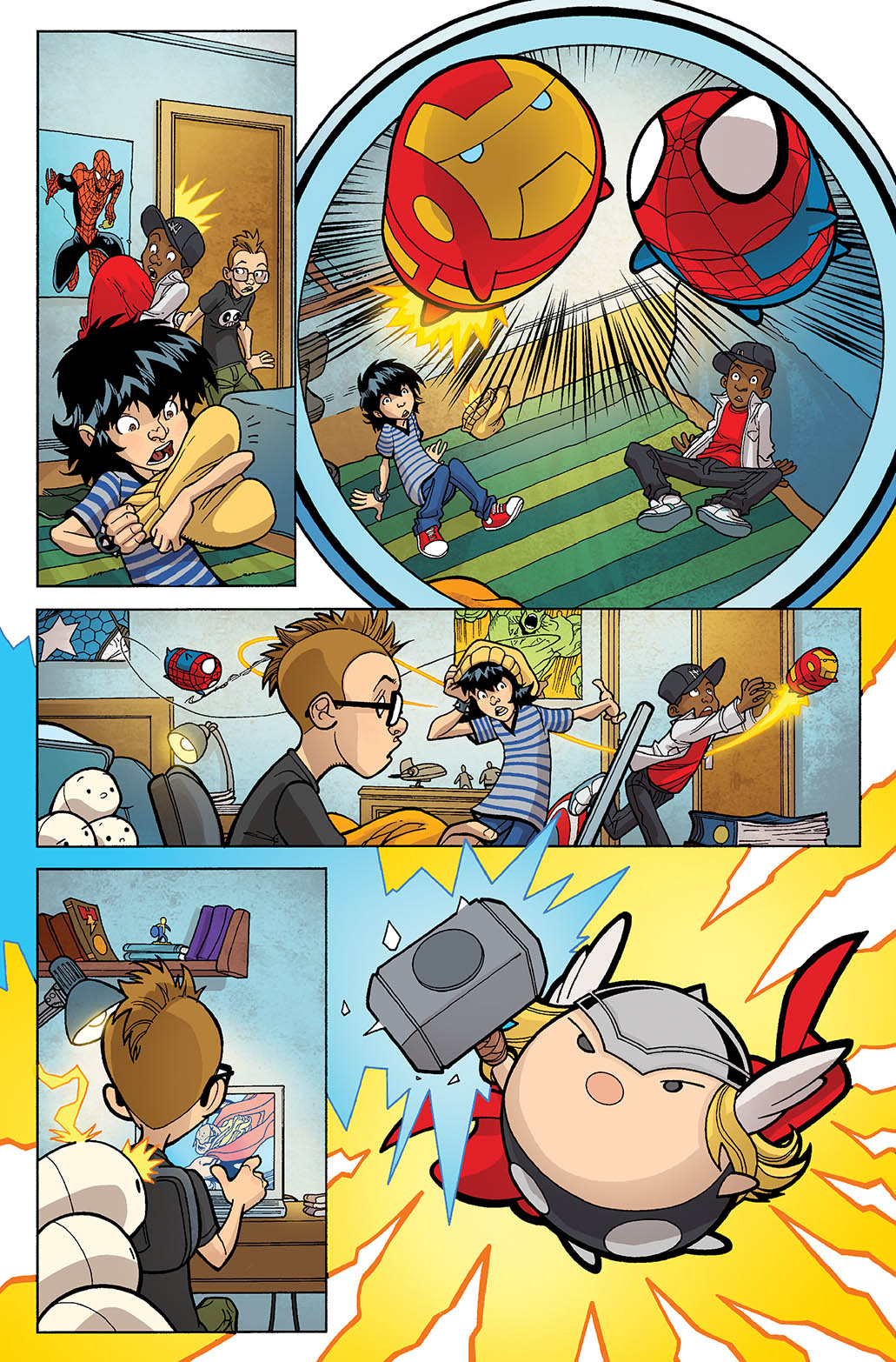 Review: Marvel Tsum Tsum #1 - LaughingPlace.com