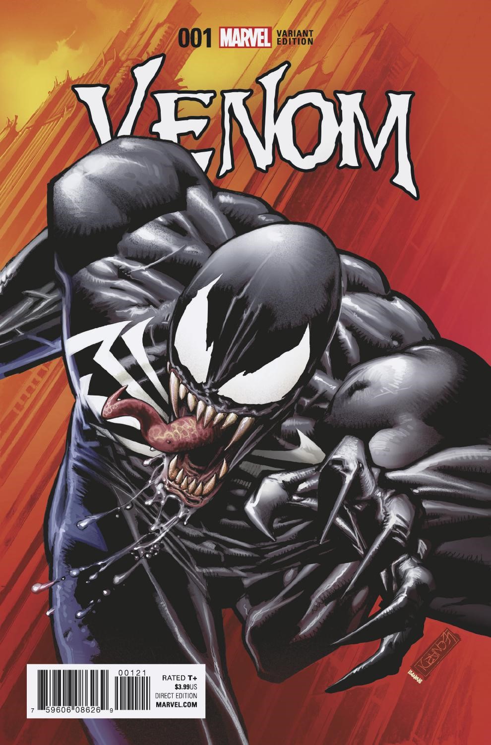 Marvel Shares Look at New Venom - LaughingPlace.com
