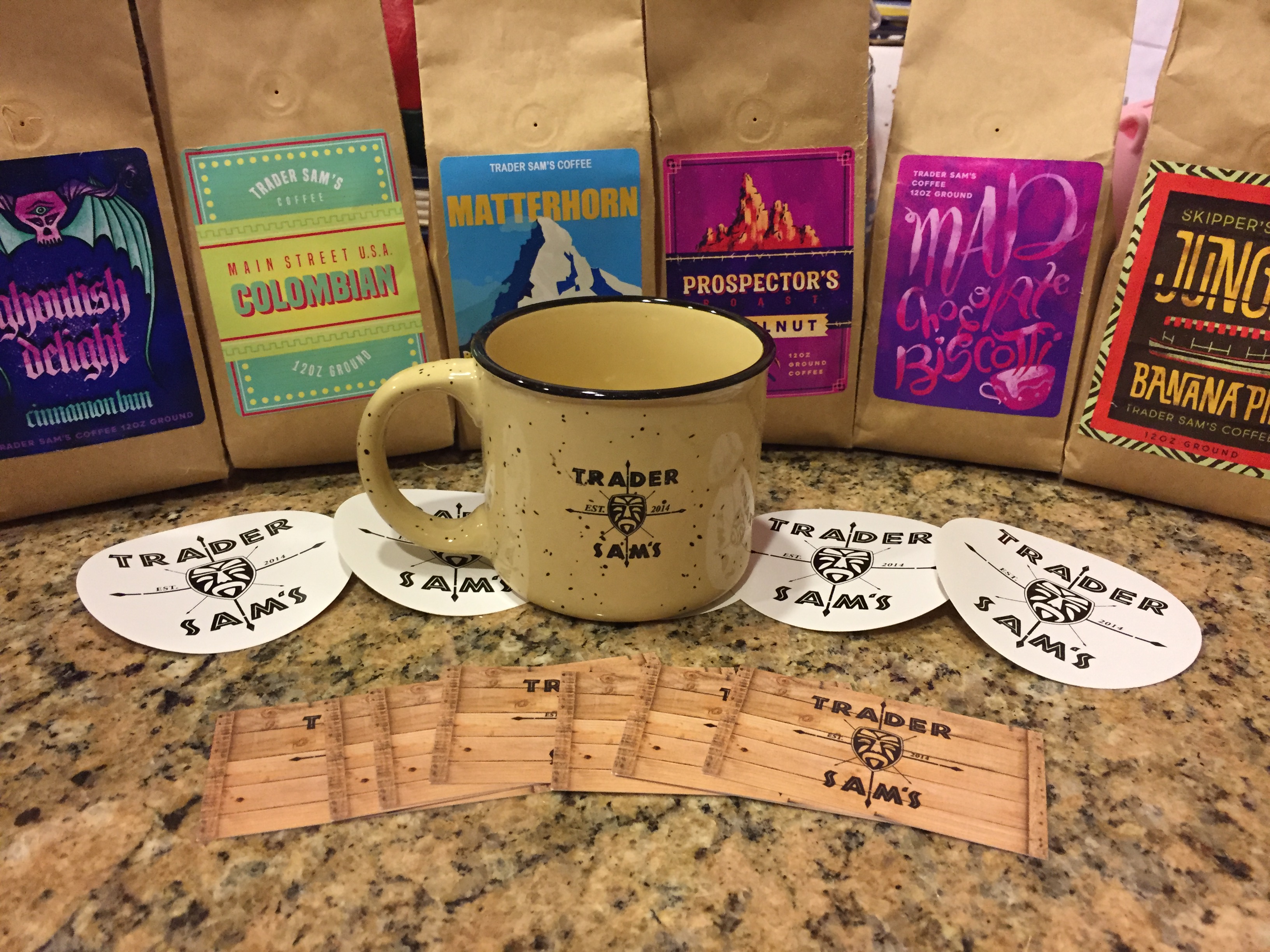 Trader Sam's Coffee Co. Delights with Bold Flavors and Winning Designs