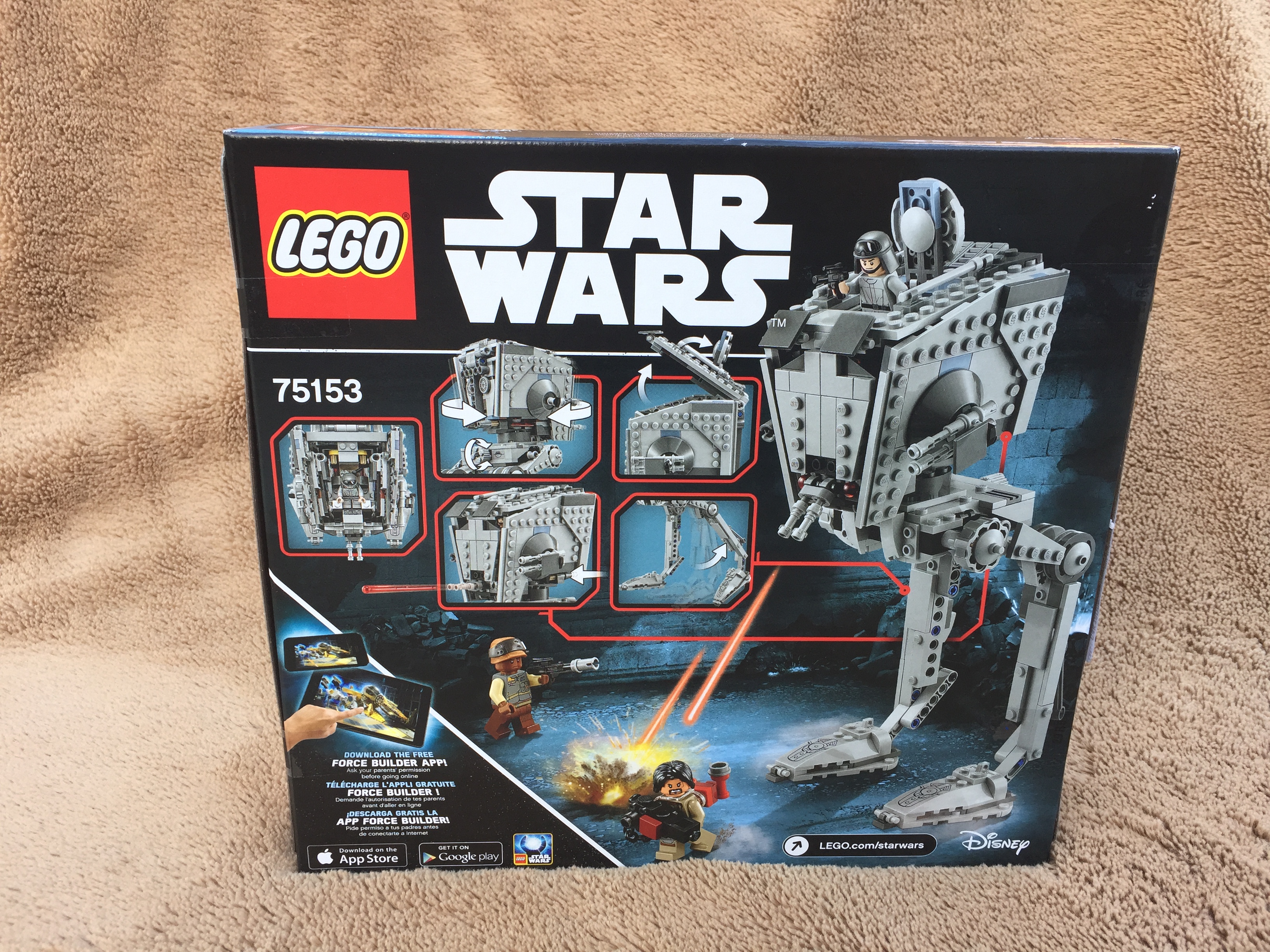 Lego Review: Star Wars AT-ST Walker - LaughingPlace.com