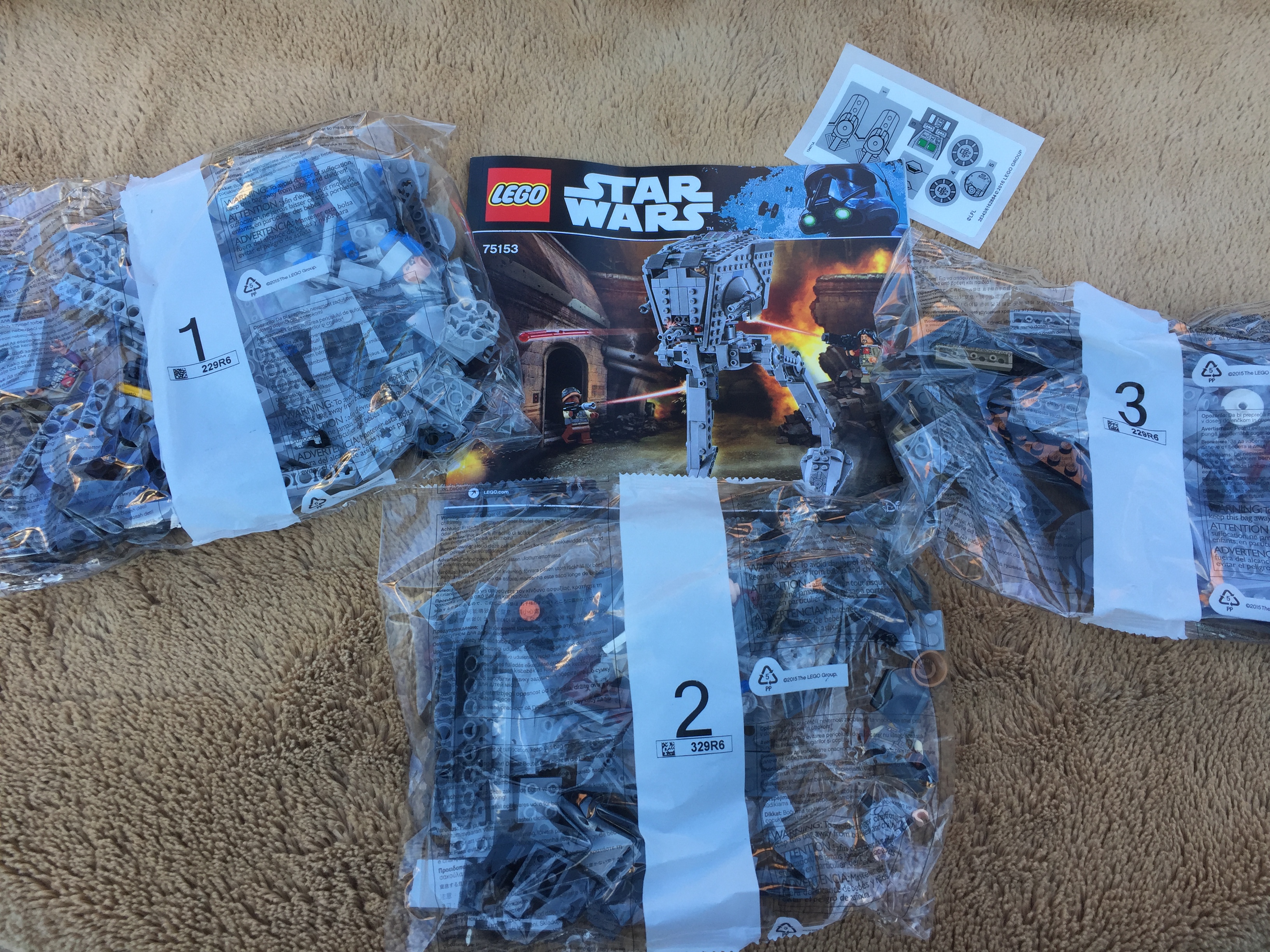 Lego Review: Star Wars AT-ST Walker - LaughingPlace.com