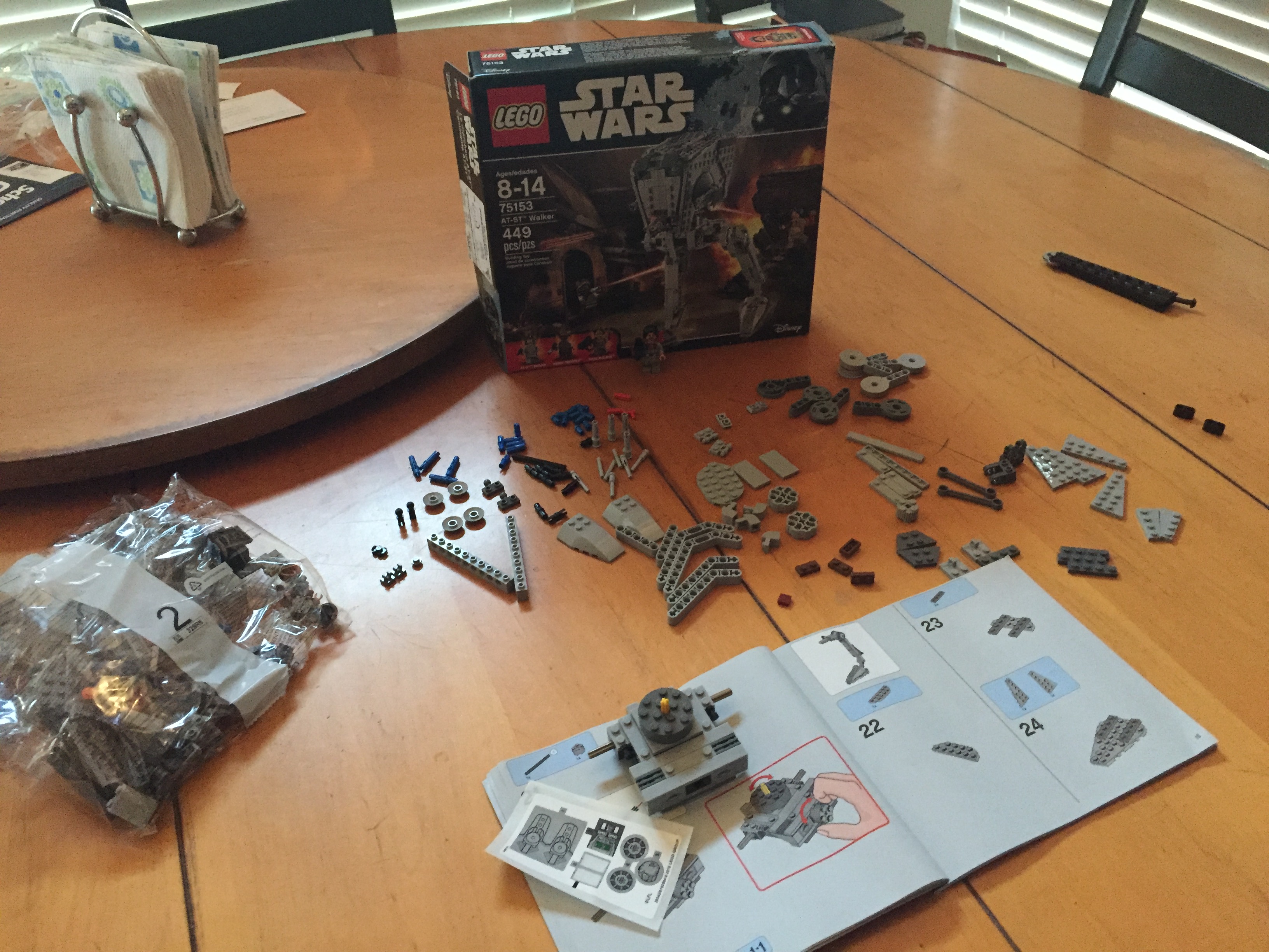 Lego Review: Star Wars AT-ST Walker - LaughingPlace.com