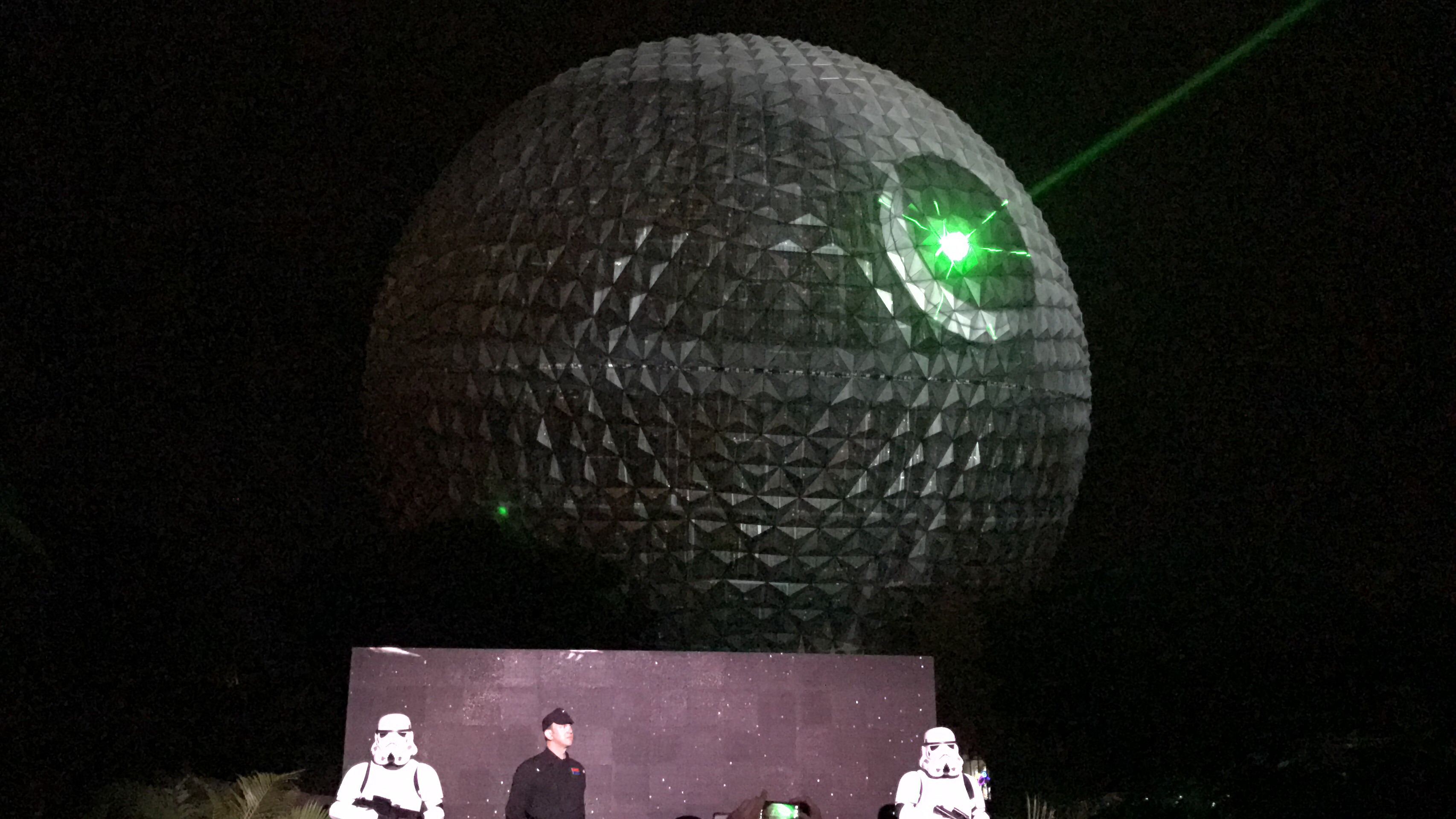 Disney Transforms Spaceship Earth into Death Star to Talk Rogue One and ...