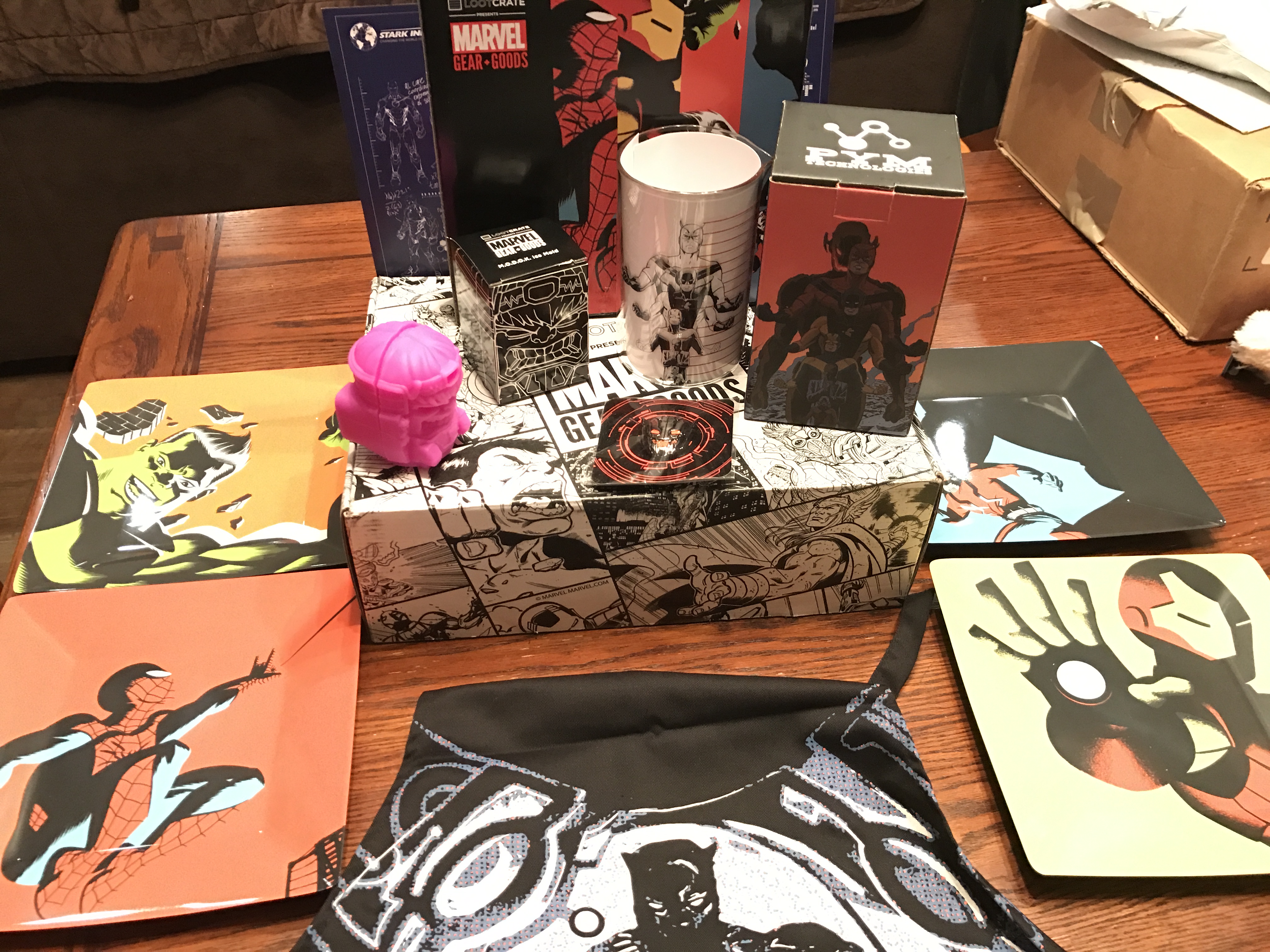 Marvel Gear + Goods Super Science Box Review - LaughingPlace.com