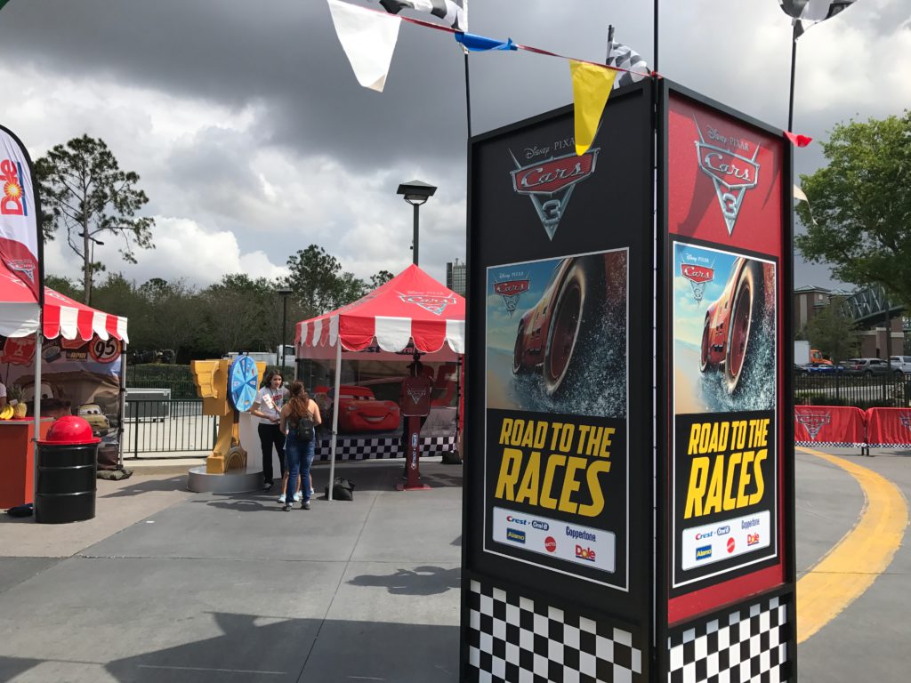 Cars 3 "Road to the Races" First Stop at Disney Springs - LaughingPlace.com