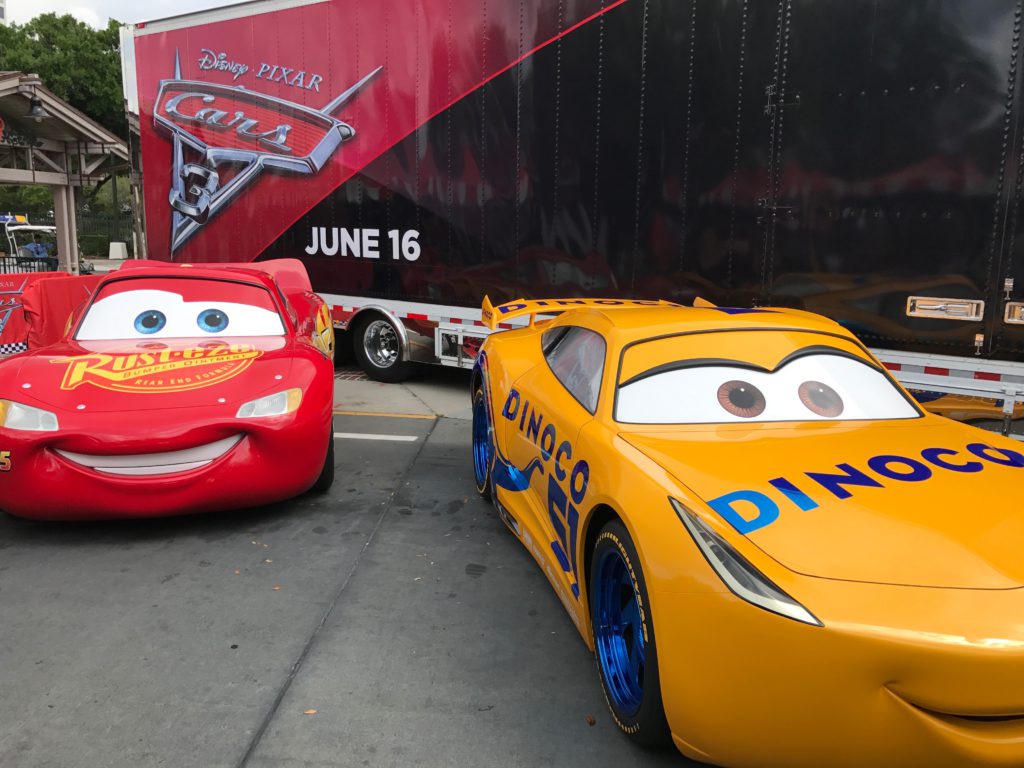 Cars 3 "Road to the Races" First Stop at Disney Springs - LaughingPlace.com