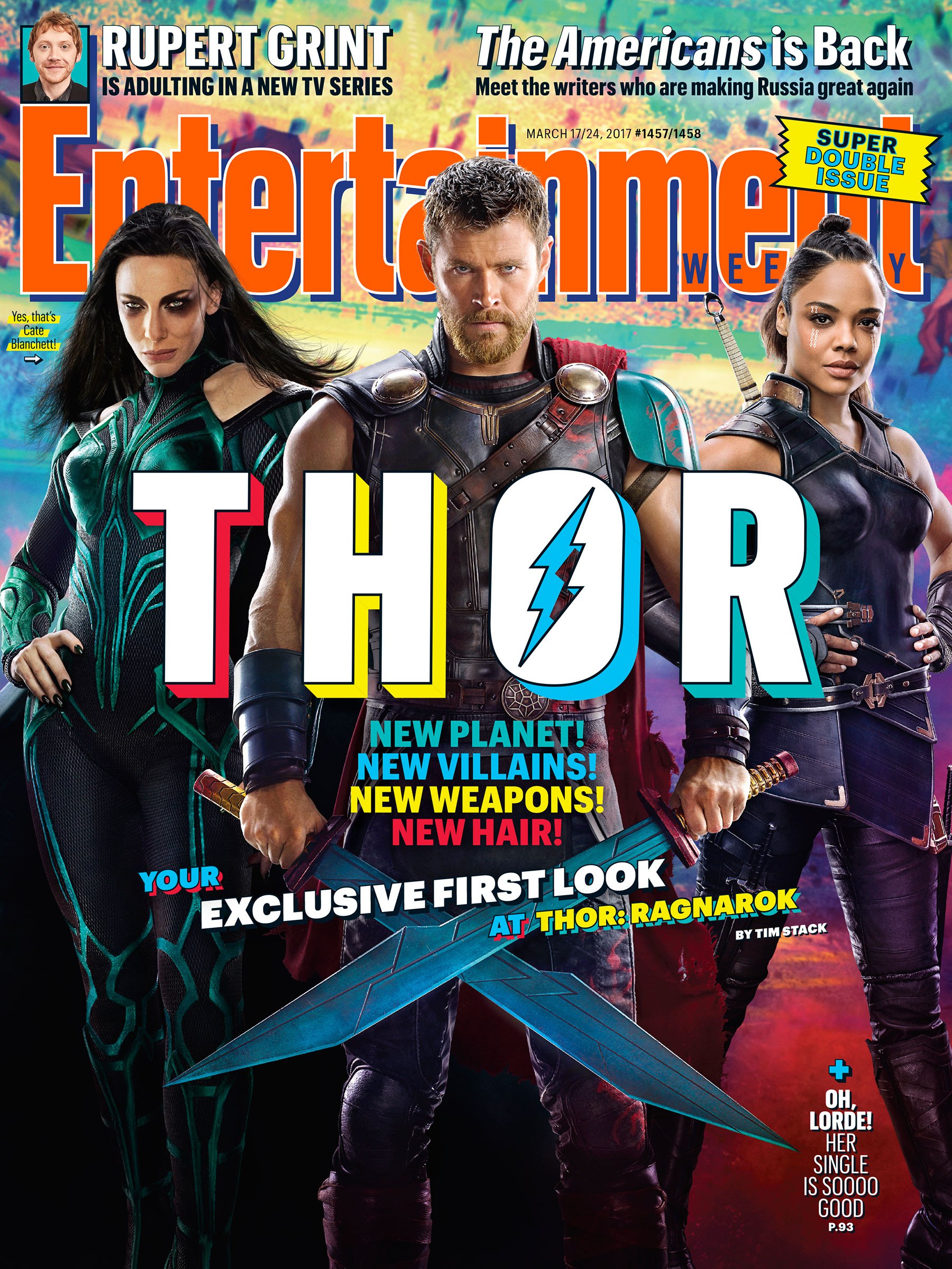 EW Gives First Look at "Thor: Ragnarok" with On-Set Photos ...