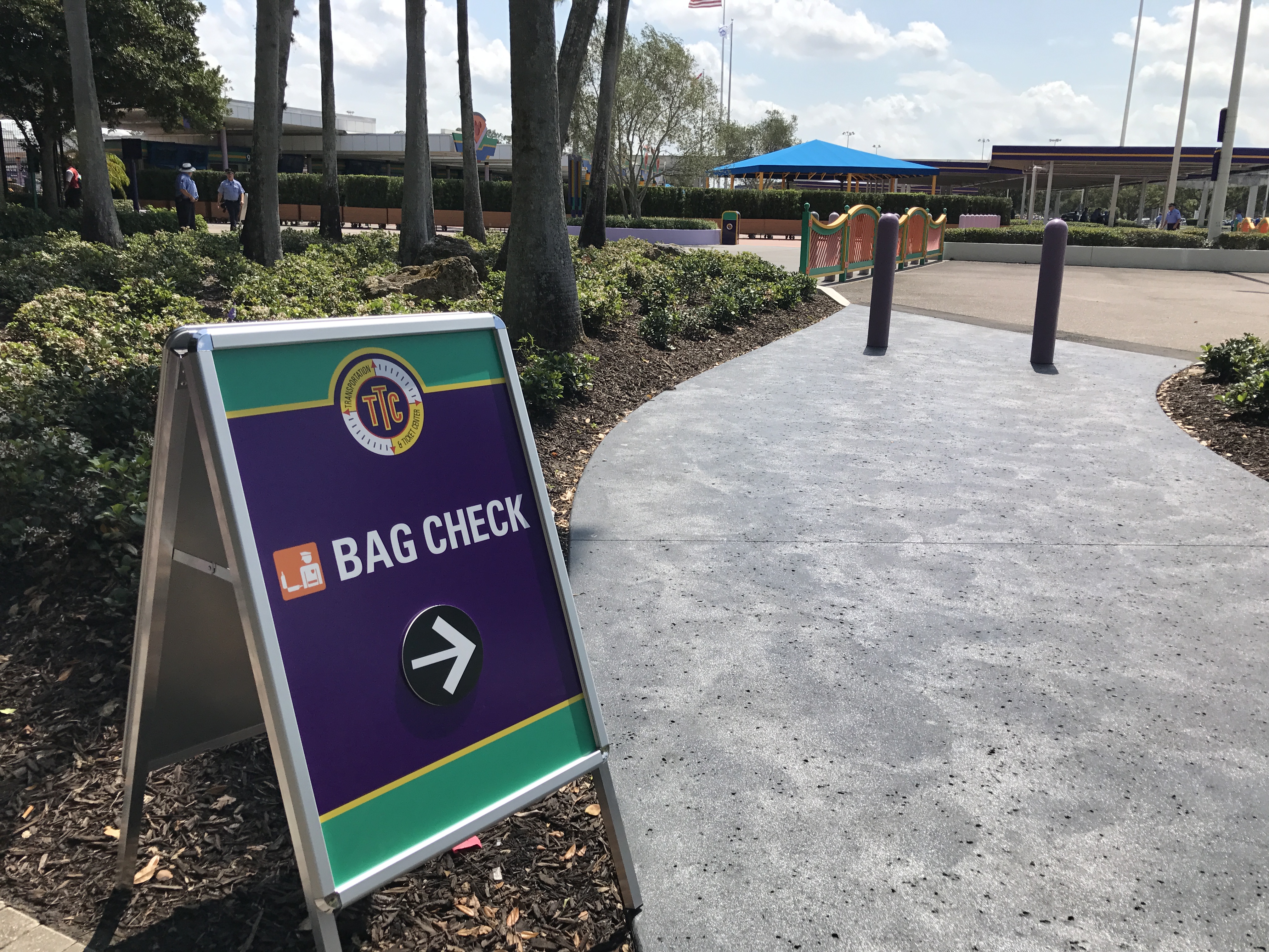 Walt Disney World Debuts New Security Checkpoint Arrangement ...