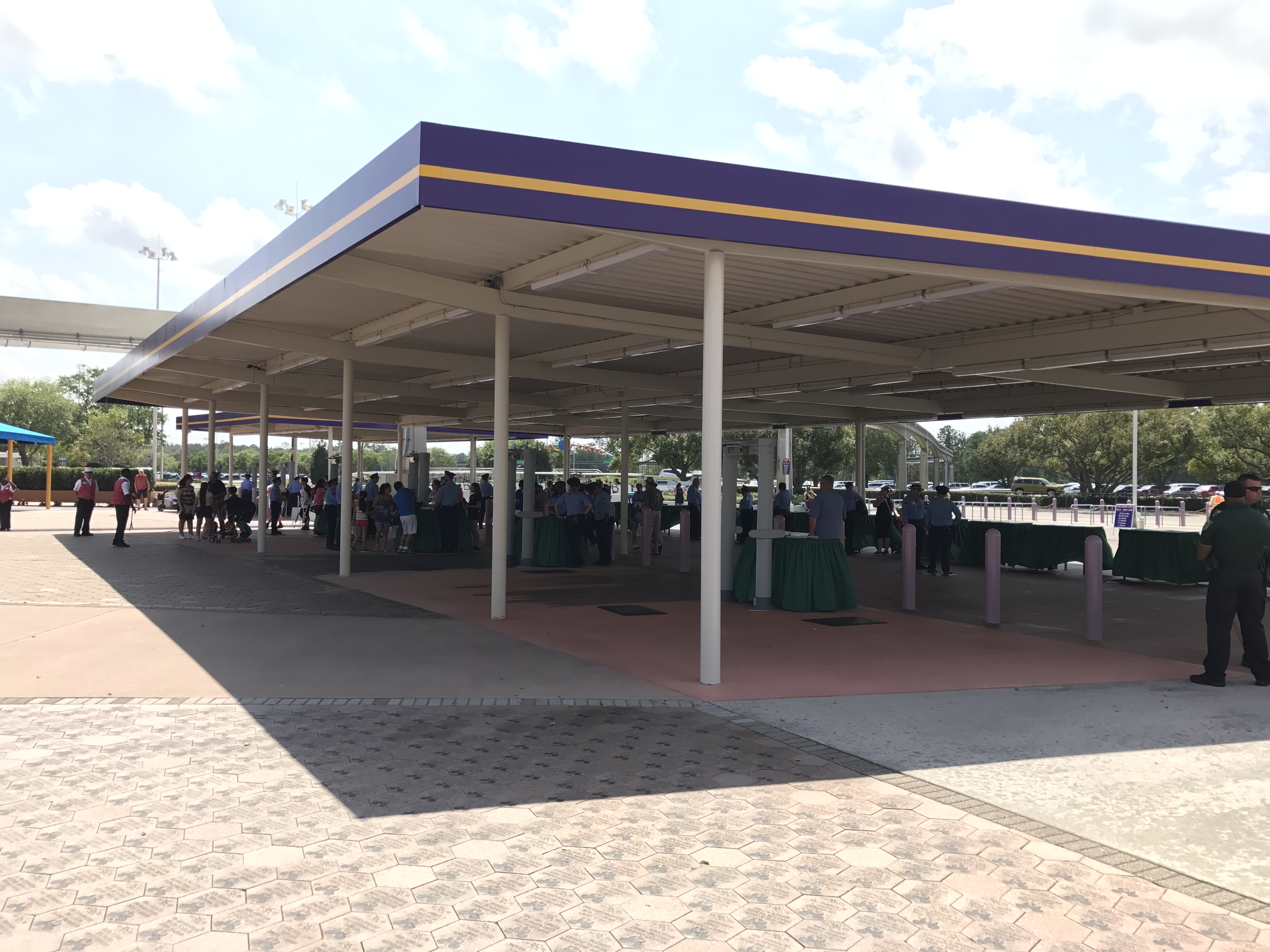 Walt Disney World Debuts New Security Checkpoint Arrangement ...