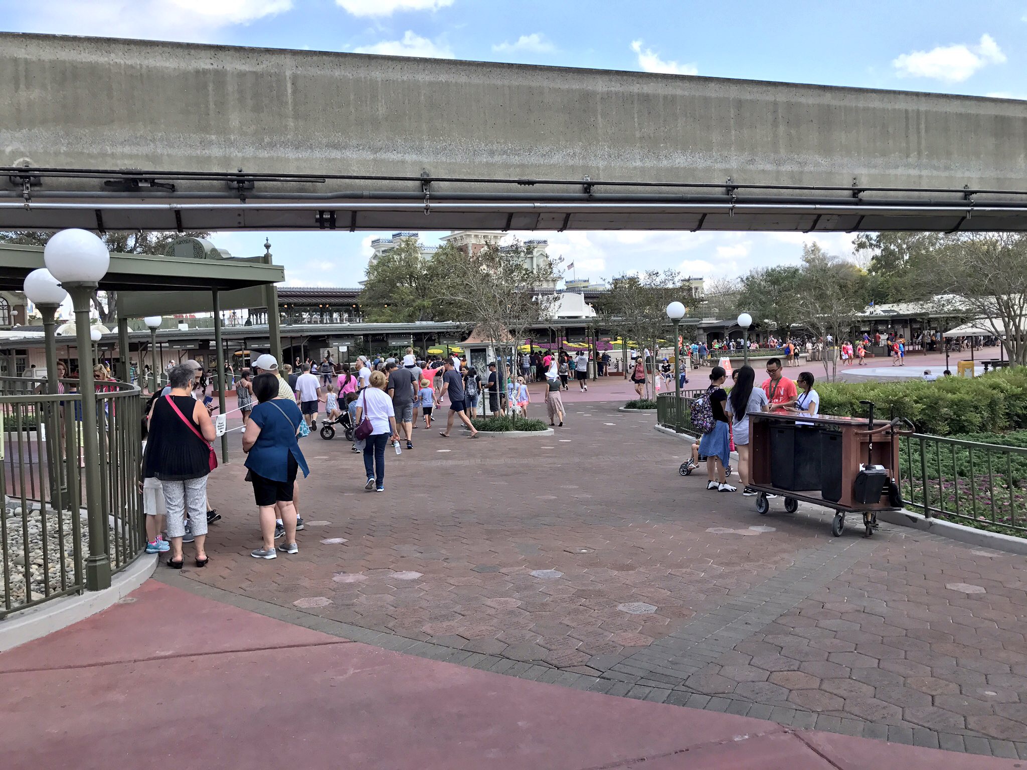 Walt Disney World Debuts New Security Checkpoint Arrangement ...