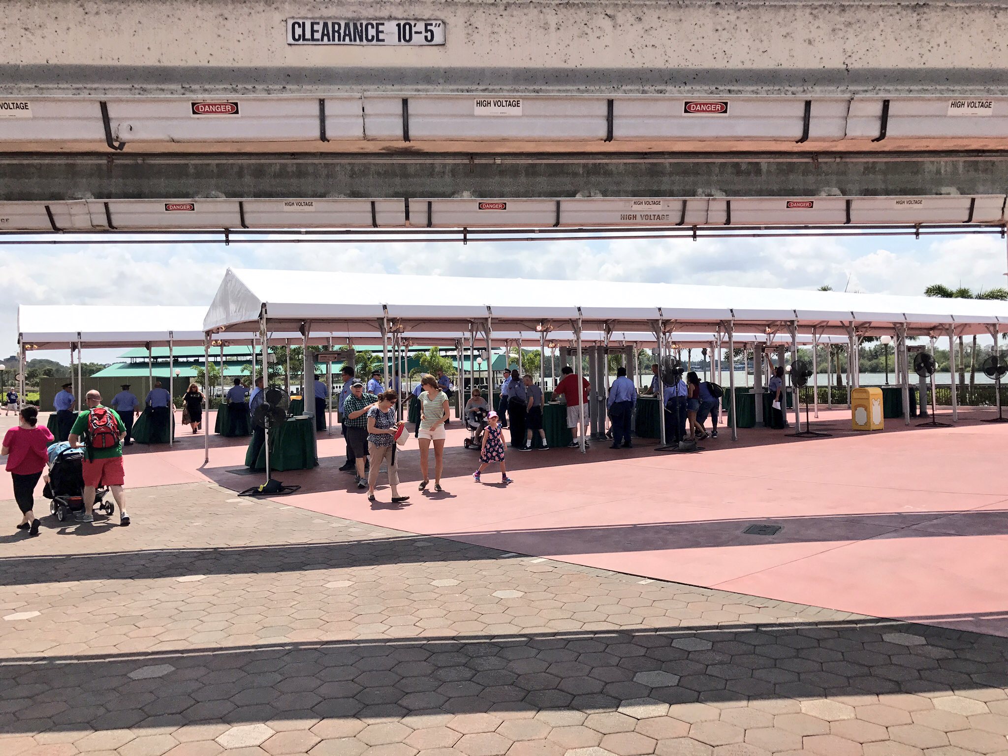 Walt Disney World Debuts New Security Checkpoint Arrangement ...