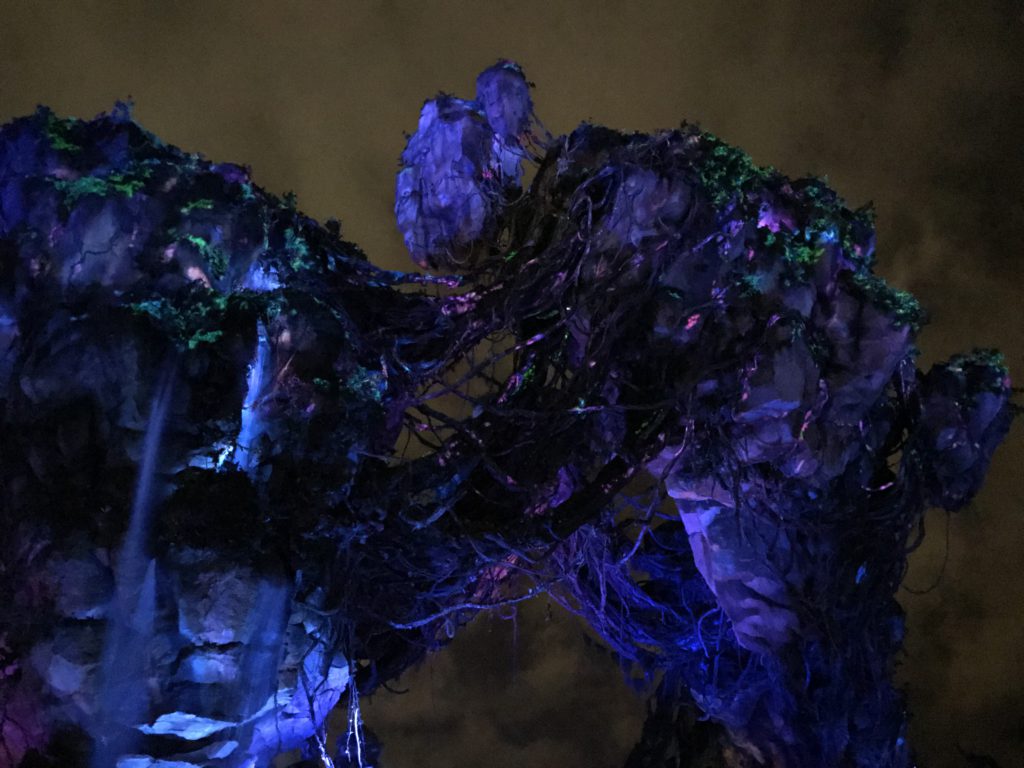 Pandora: The World of Avatar Comes Alive at Night; While the Tree of ...