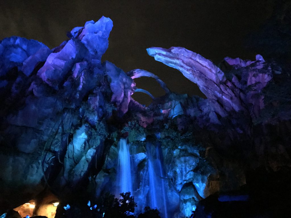 Pandora: The World of Avatar Comes Alive at Night; While the Tree of ...