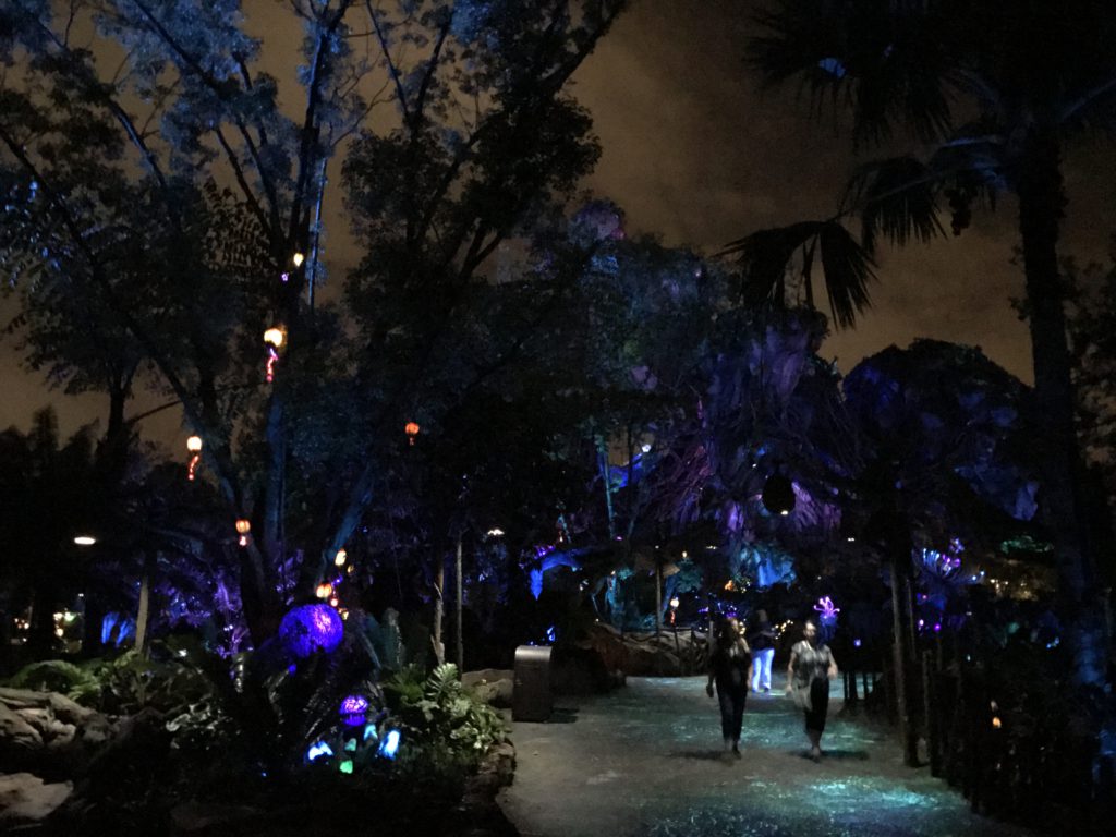 Pandora: The World of Avatar Comes Alive at Night; While the Tree of ...