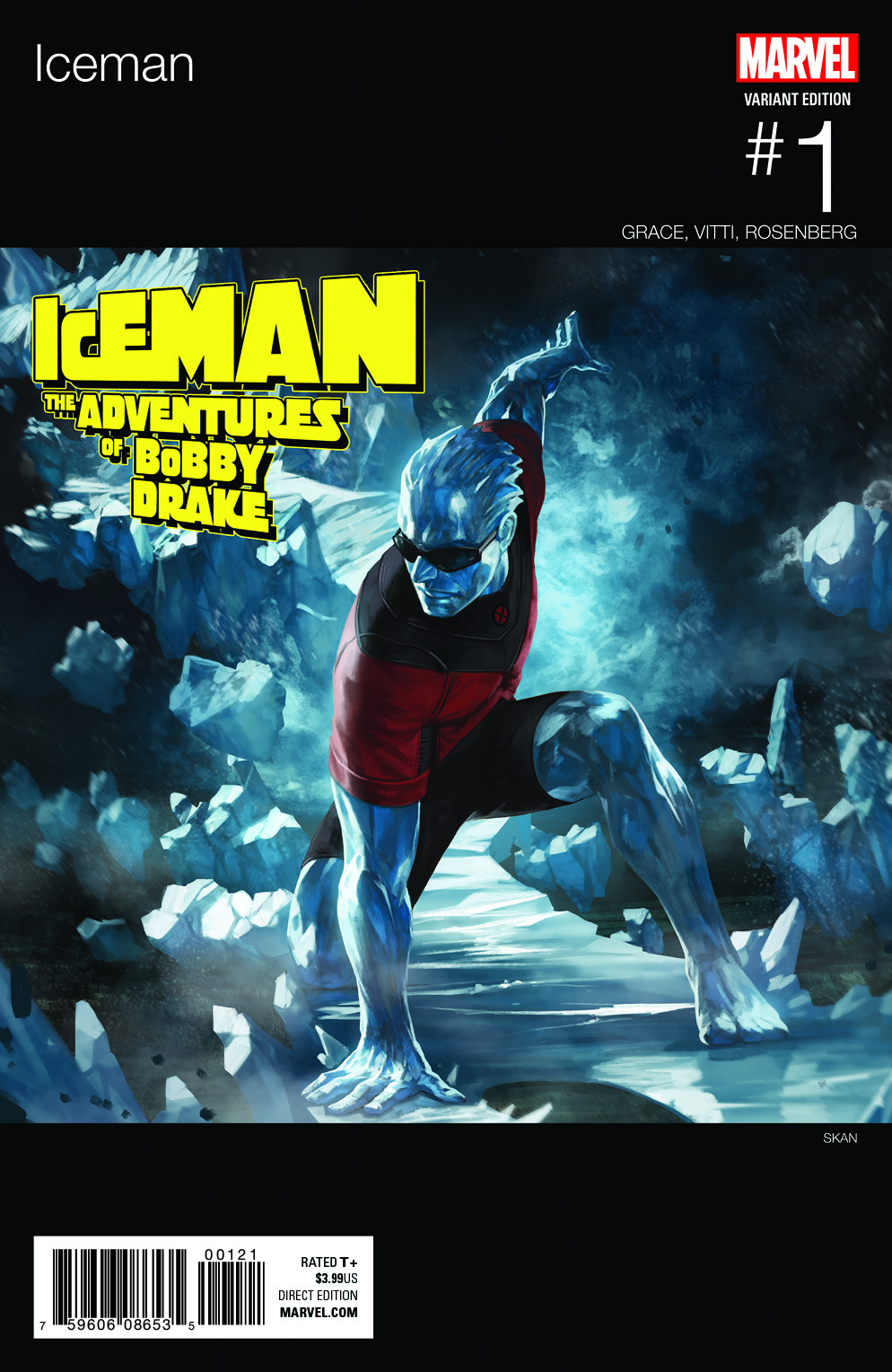 Marvel Previews New Iceman Comic Series - LaughingPlace.com