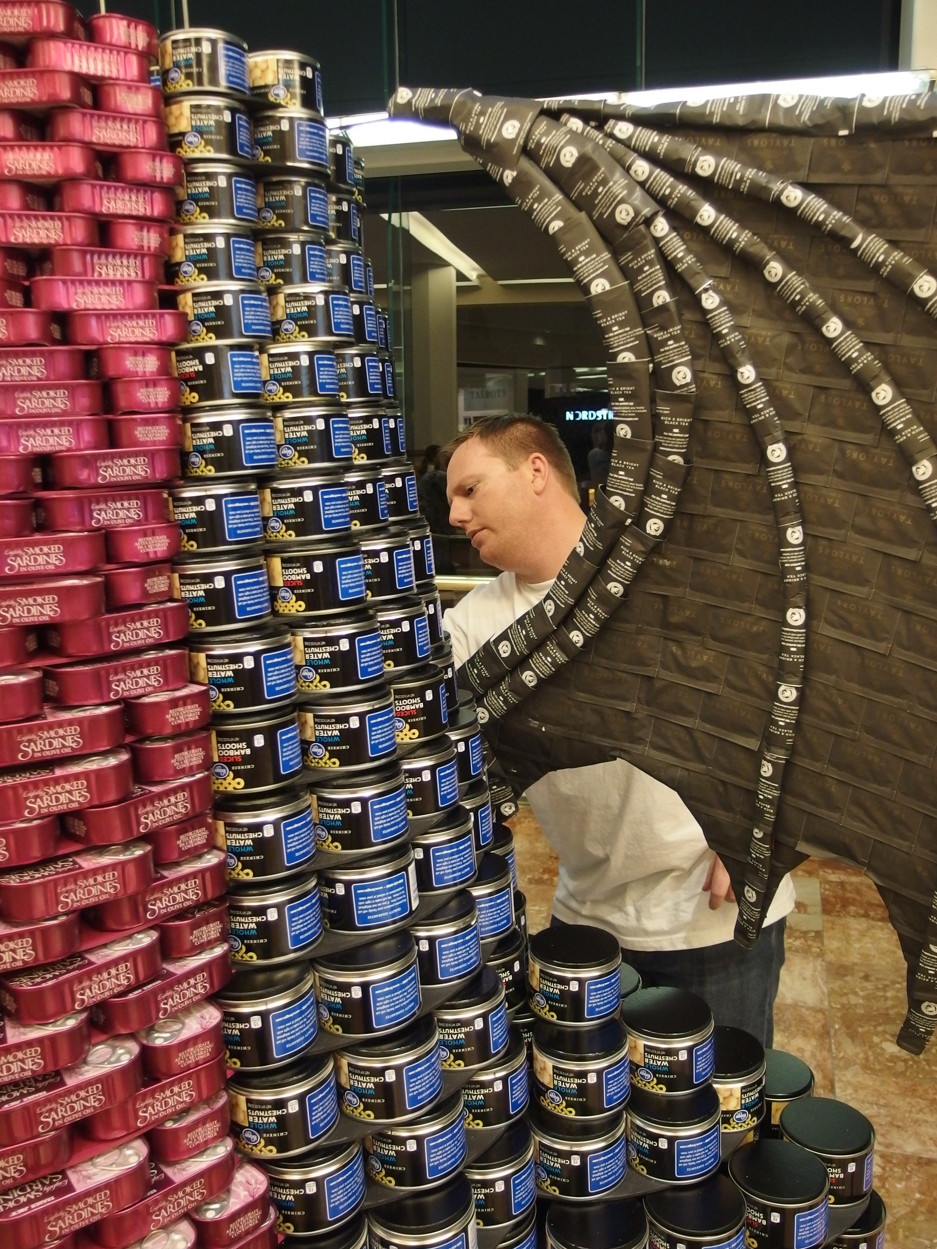 Disney Fights Hunger With a CANtasmic! CANstruction - LaughingPlace.com