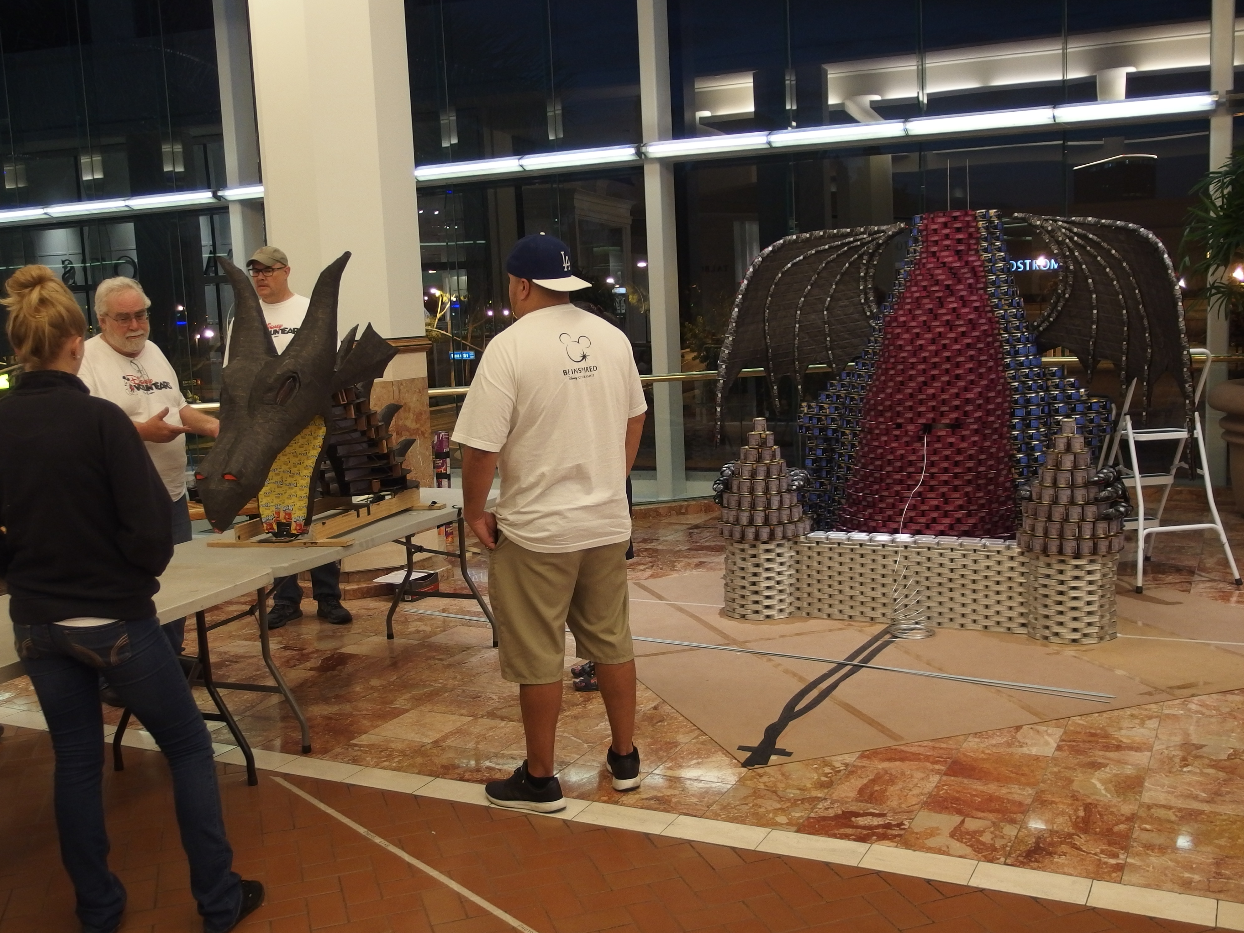 Disney Fights Hunger With a CANtasmic! CANstruction - LaughingPlace.com