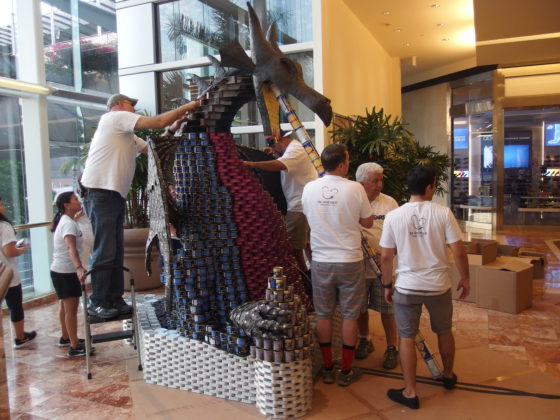 Disney Fights Hunger With a CANtasmic! CANstruction - LaughingPlace.com