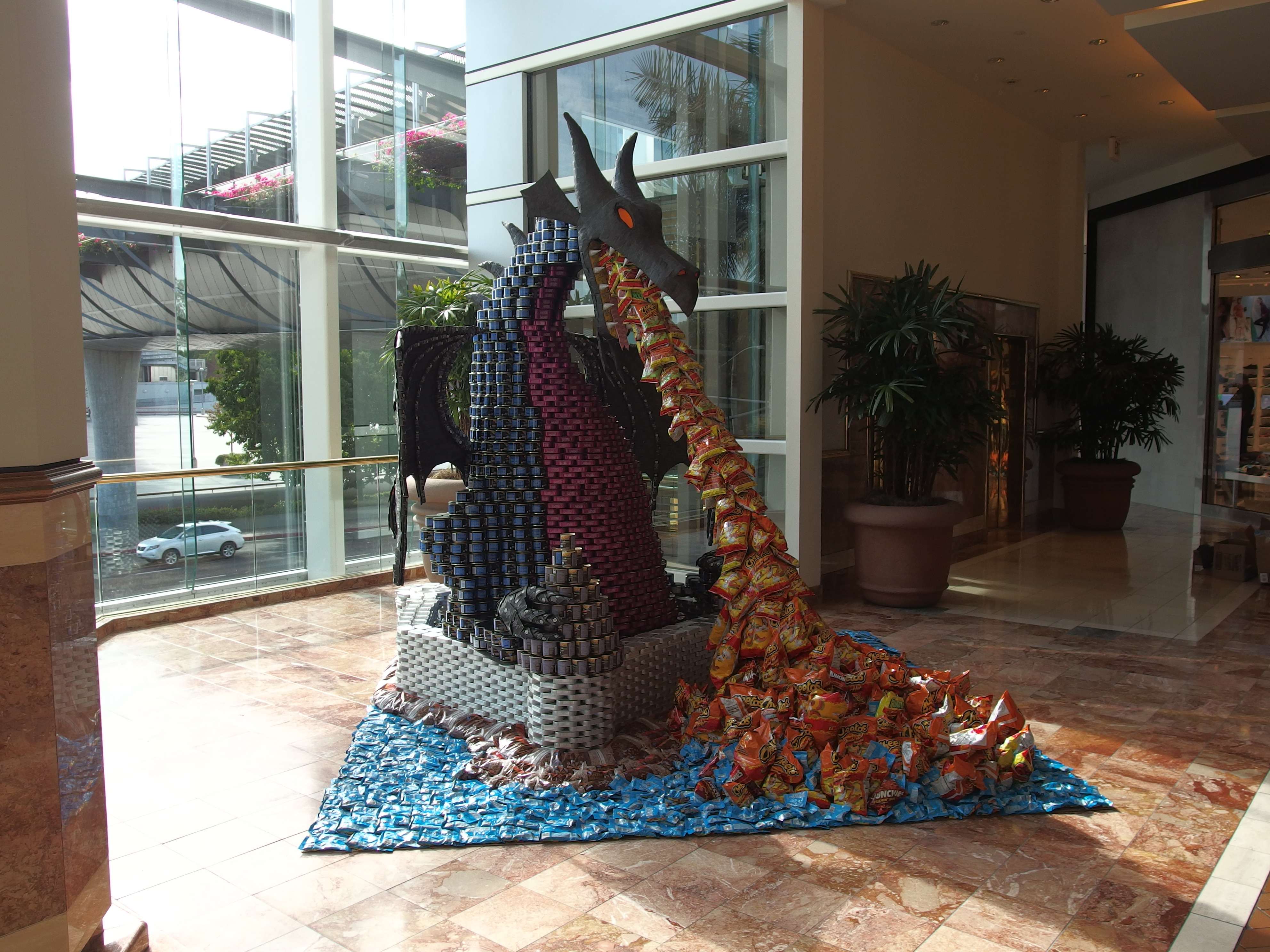 Disney Fights Hunger With a CANtasmic! CANstruction - LaughingPlace.com