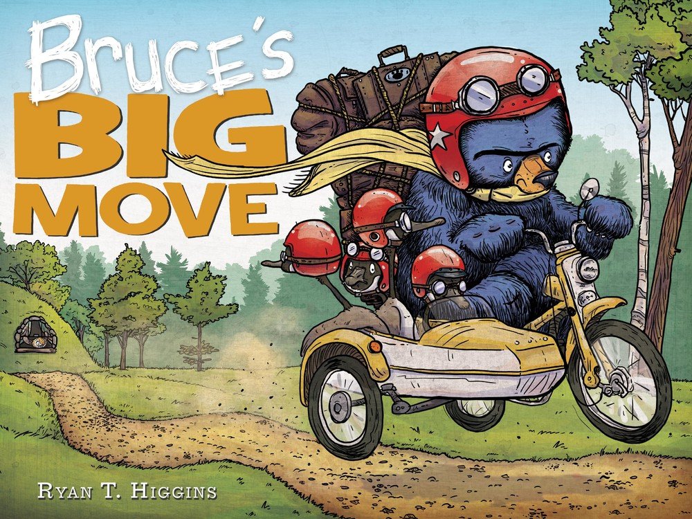 Children's Book Review: Bruce's Big Move - LaughingPlace.com