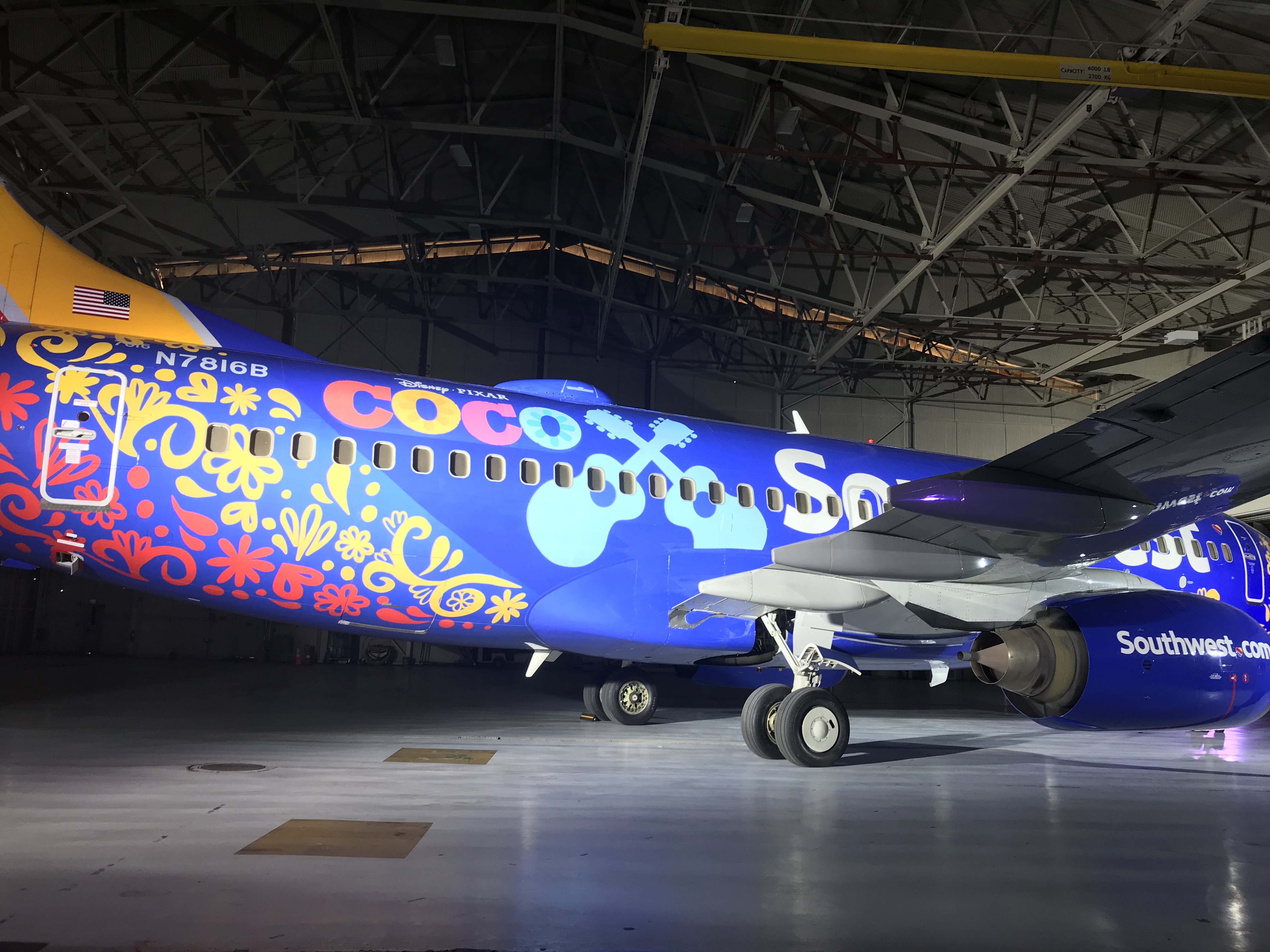 Southwest Debuts "Coco" Plane Symbolizing Connecting Families ...