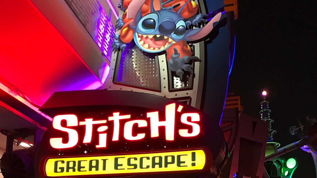 Disney Extinct Attractions: Stitch's Great Escape - LaughingPlace.com