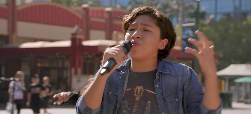 "Coco" Star, Mariachi Band Perform "Remember Me" in Downtown Disney ...