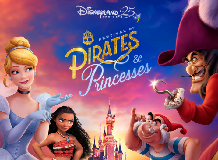 Festival of Pirates and Princesses Coming to Disneyland Paris Spring 2018