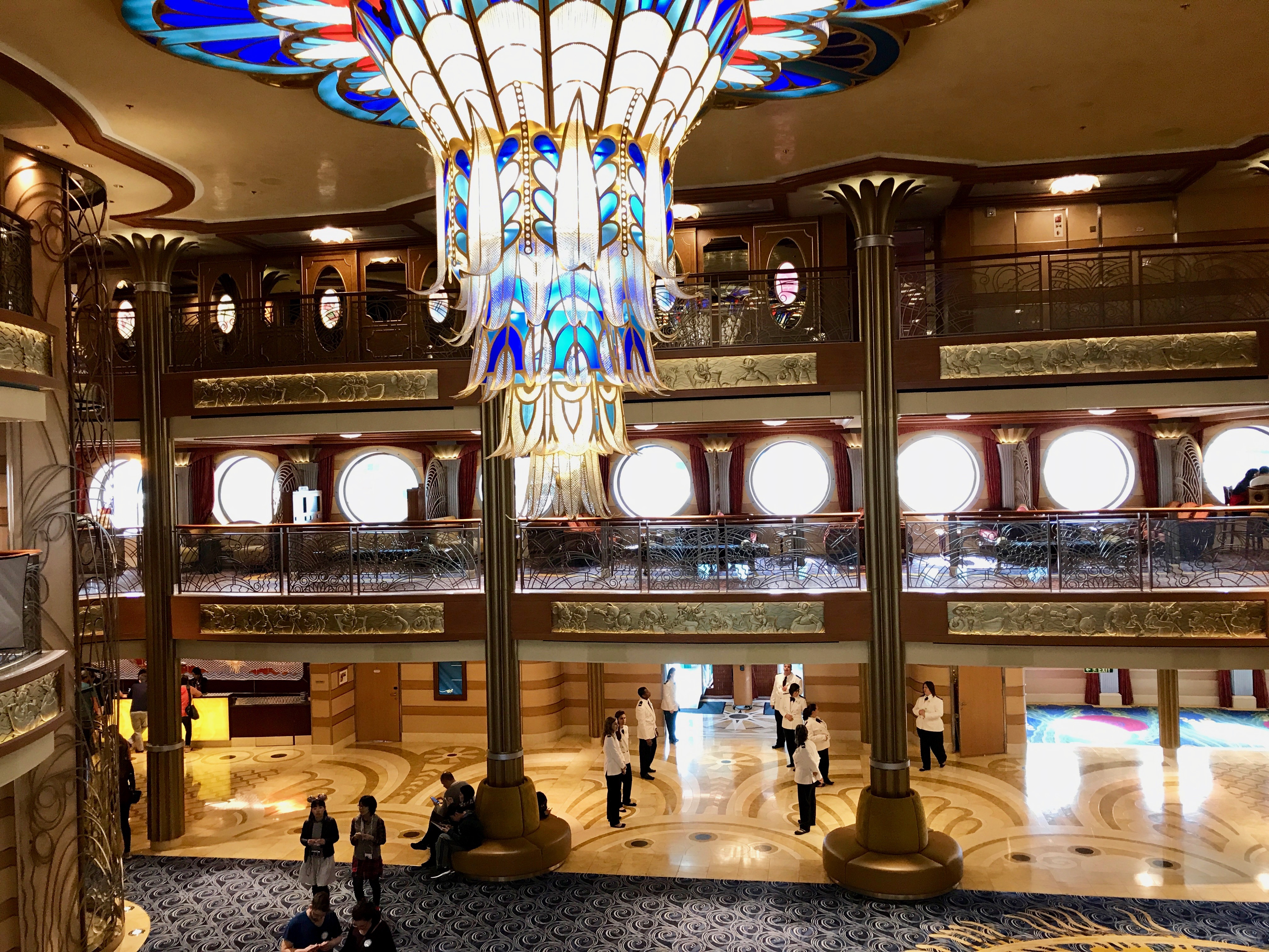 Impressions of the Disney Dream - Main Deck - LaughingPlace.com