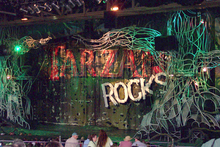 Disney Extinct Attractions: Tarzan Rocks (a Roller Coaster ...