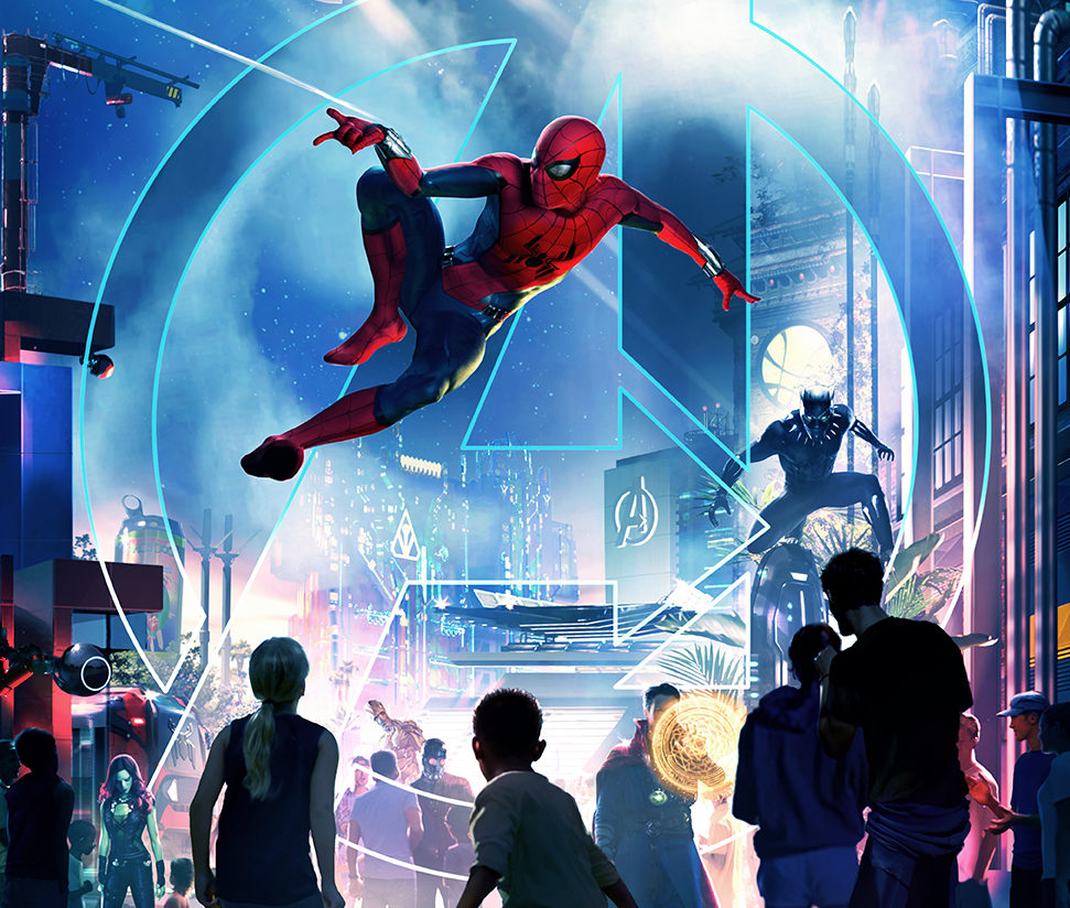 Disney and Marvel Announce Marvel Area at Disney California Adventure ...