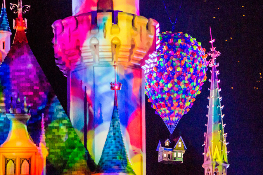 New Details for Together Forever Fireworks Announced, Flying "Up" House ...