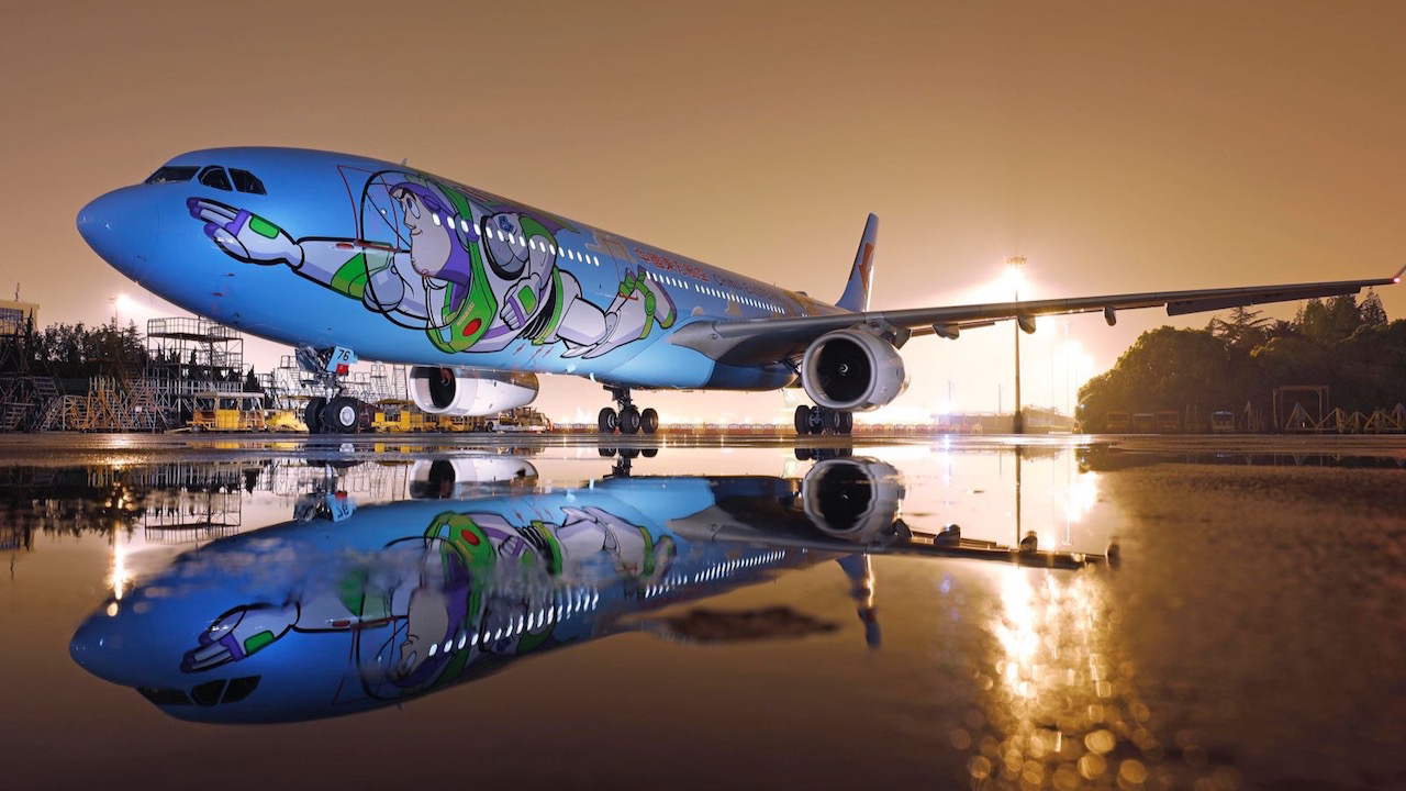 China Eastern Airlines Debuts Toy Story Plane - LaughingPlace.com