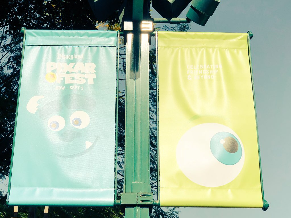 Take a Tour of All the Pixar Fest Decor - LaughingPlace.com